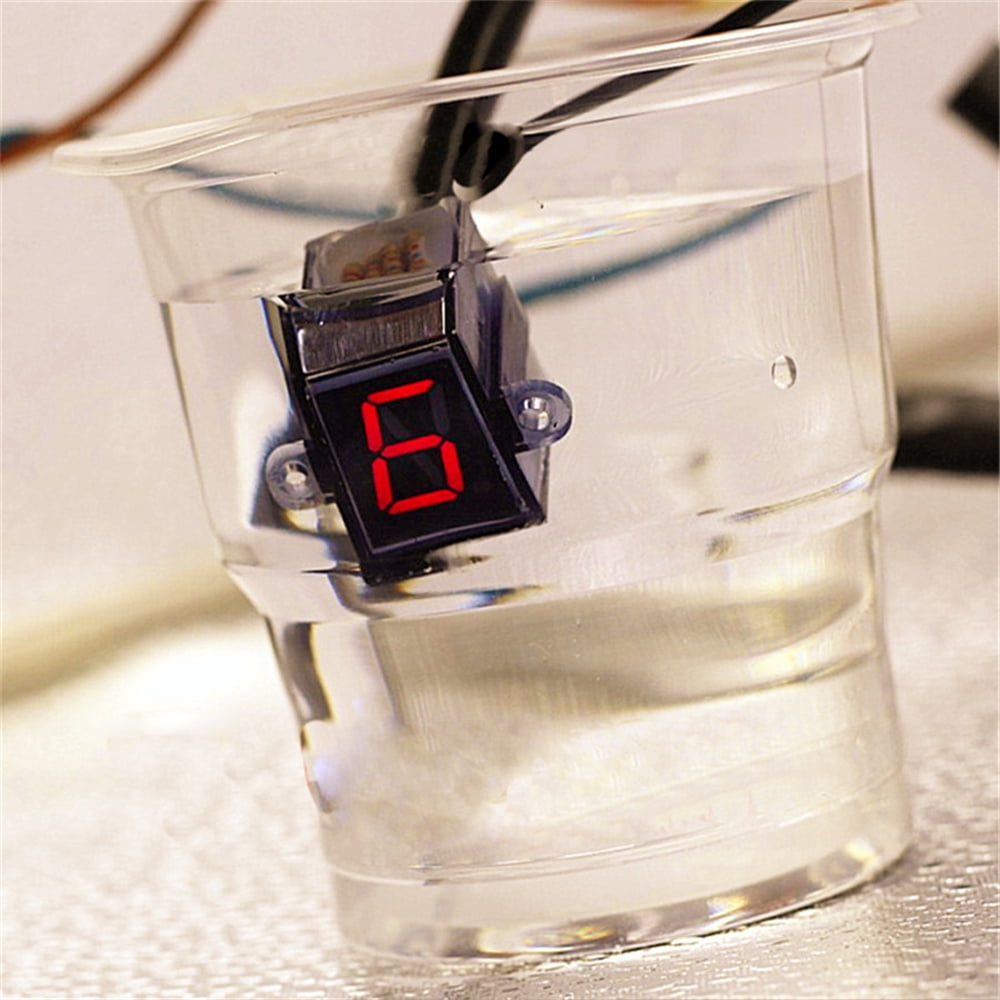 Furulu Waterprof 6 Speed N-6 Digital Gear Indicator Motorcycle ...