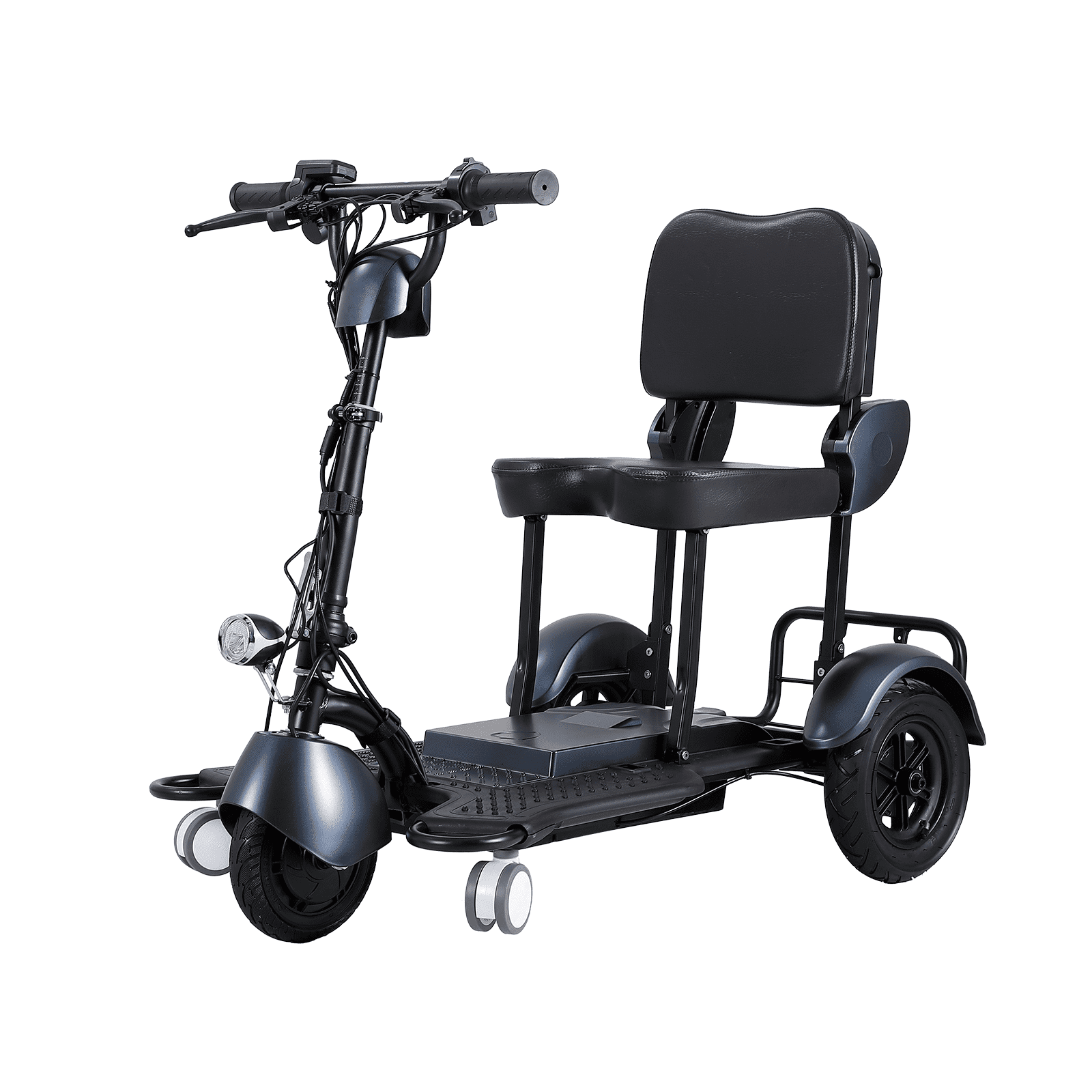 Furvclv 3 Wheel Mobility Scooter, Folding Compact Travel Mobility ...