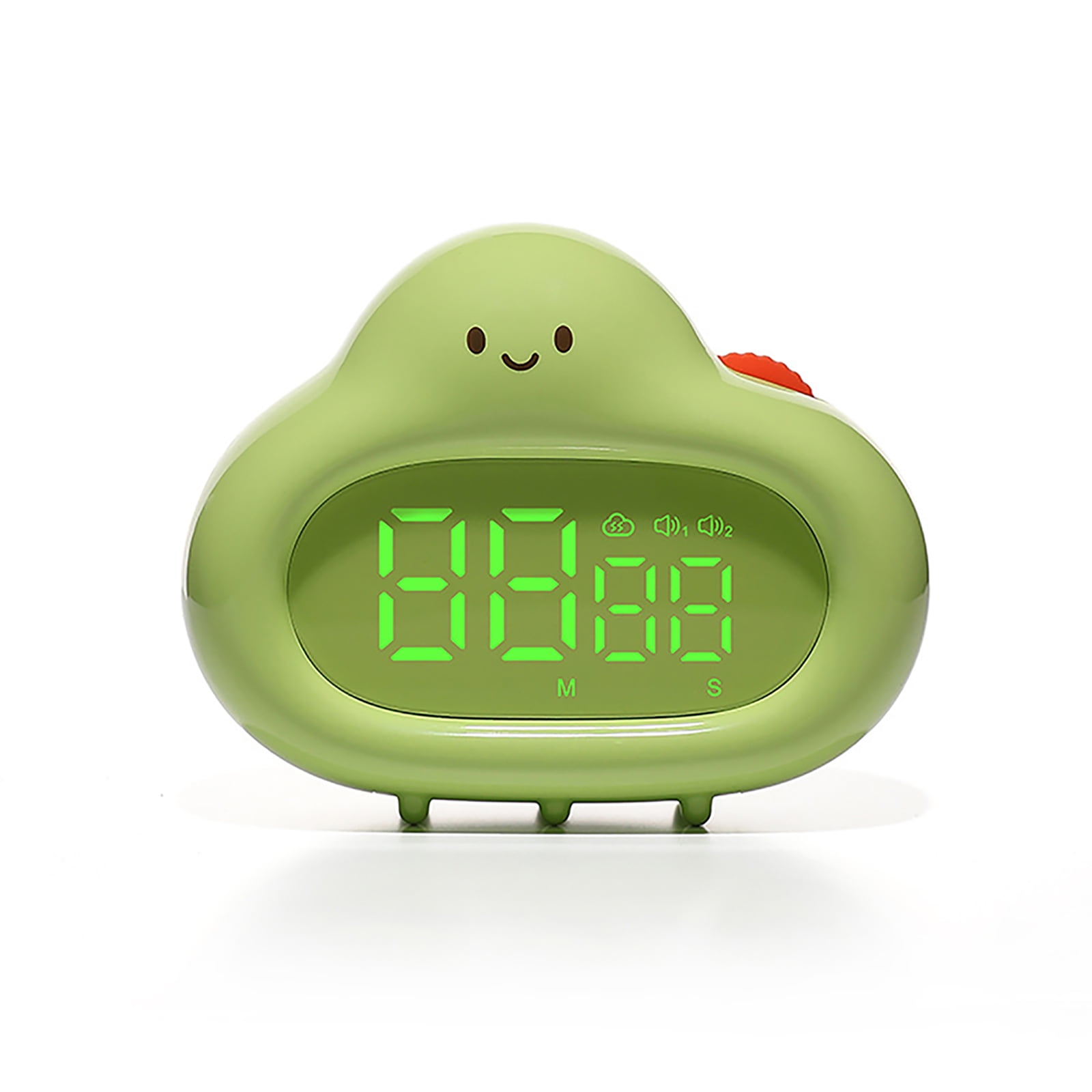 Furvclv Digital Kitchen Timer with Large Display Adjustment Volume ...