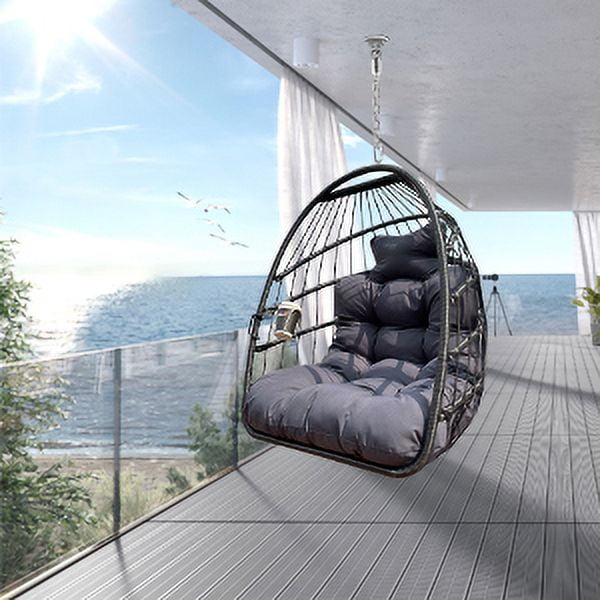 Furvclv Egg Chair Without Stand, Ceiling Hammock Chair For Indoor ...