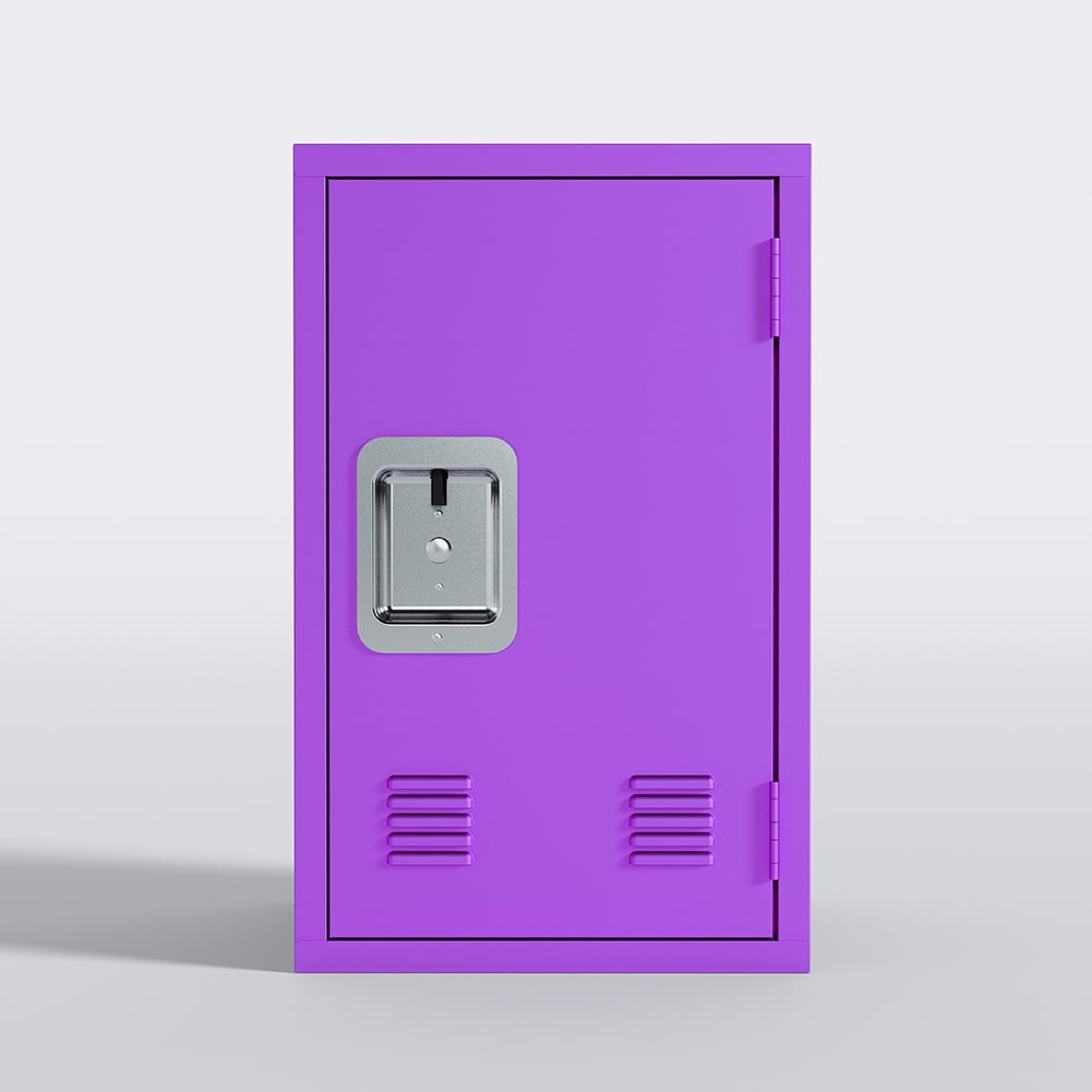 Furvclv Locker Storage Cabinet, 24" H Metal Vertical Locking Cabinet ...