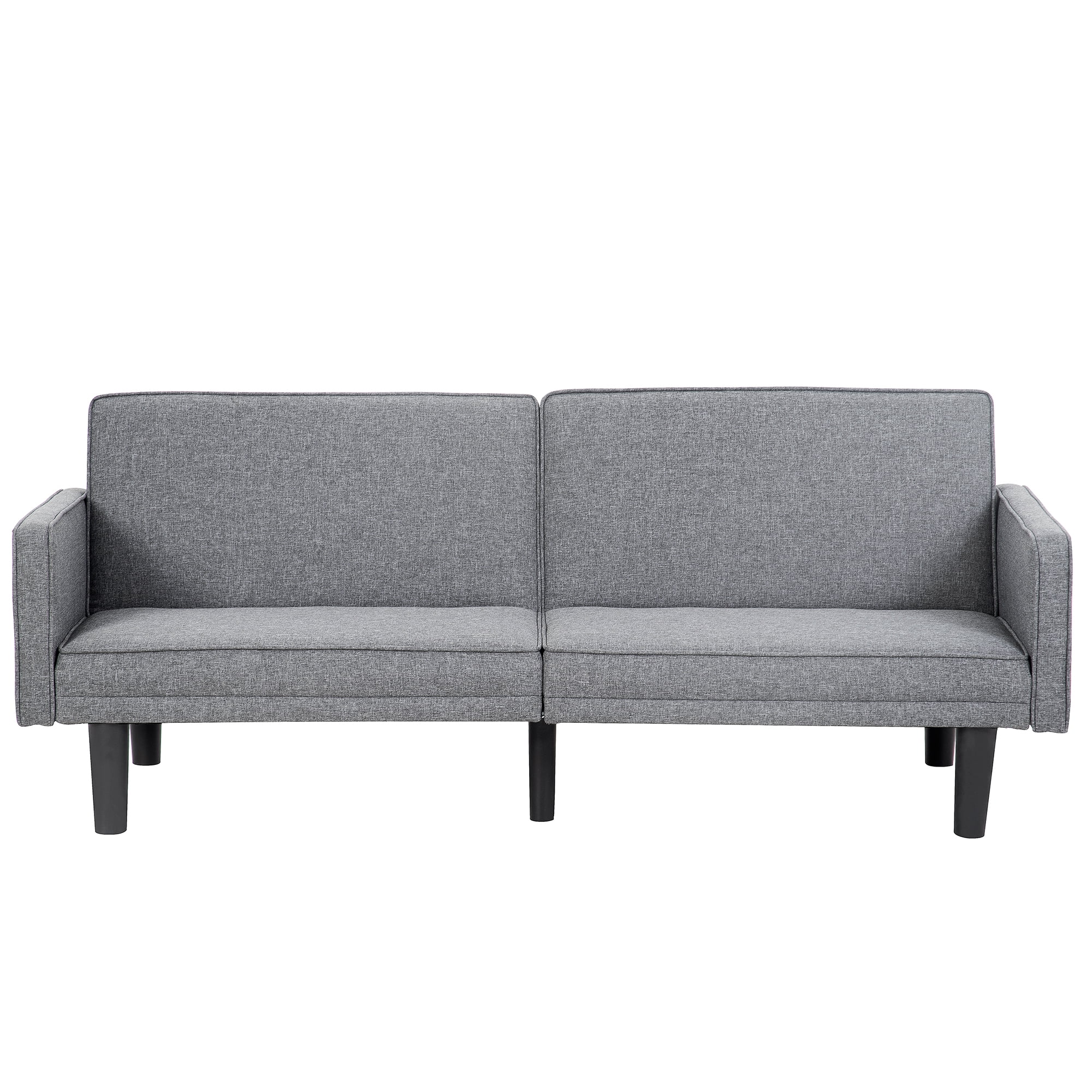 Furvclv Multi-Functional Folding Linen Futon Sofa Bed Convertible ...