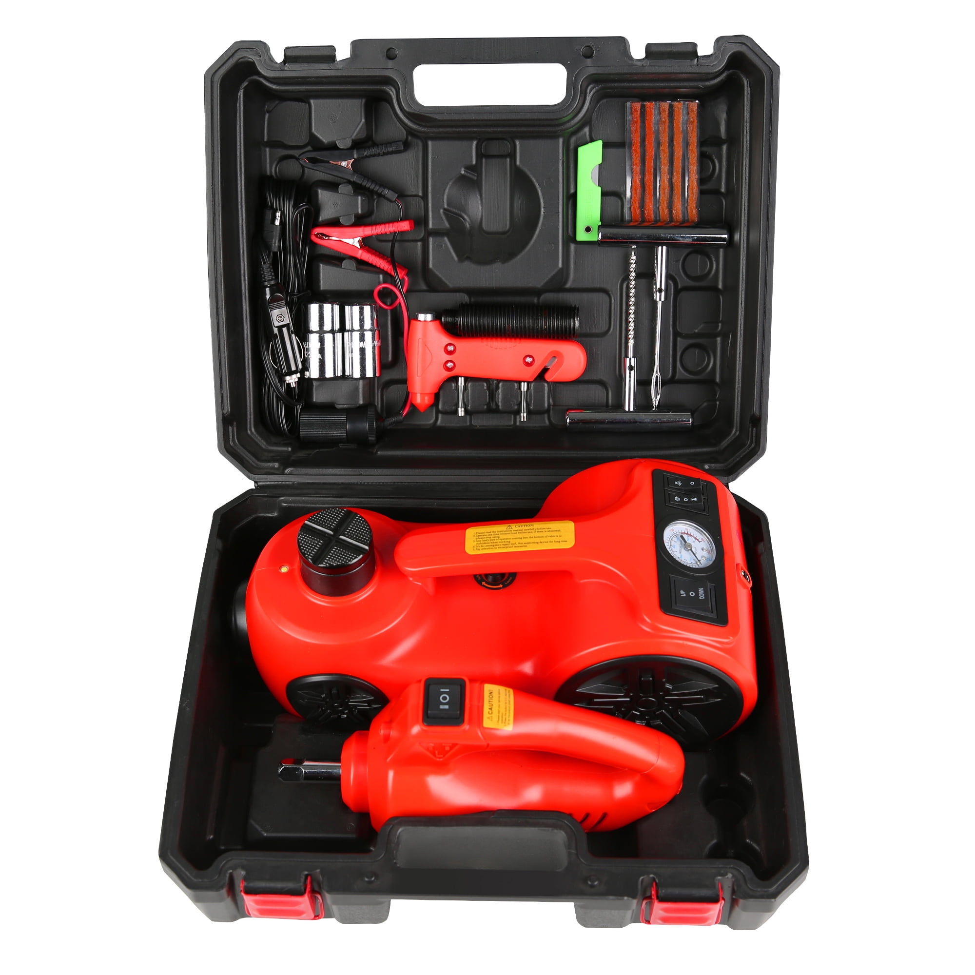 Furvclv Steel Electric Car Jack, 5 Tons Floor Jack Lift With Impact ...