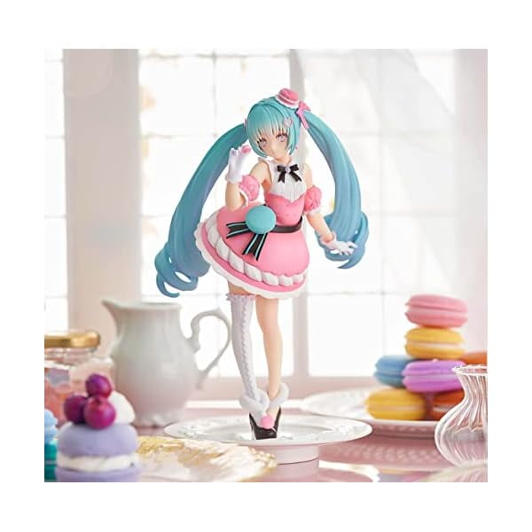 Furyu Hatsune Miku - Sweet Sweets Macaroon - Statuette Exceed Creative ...