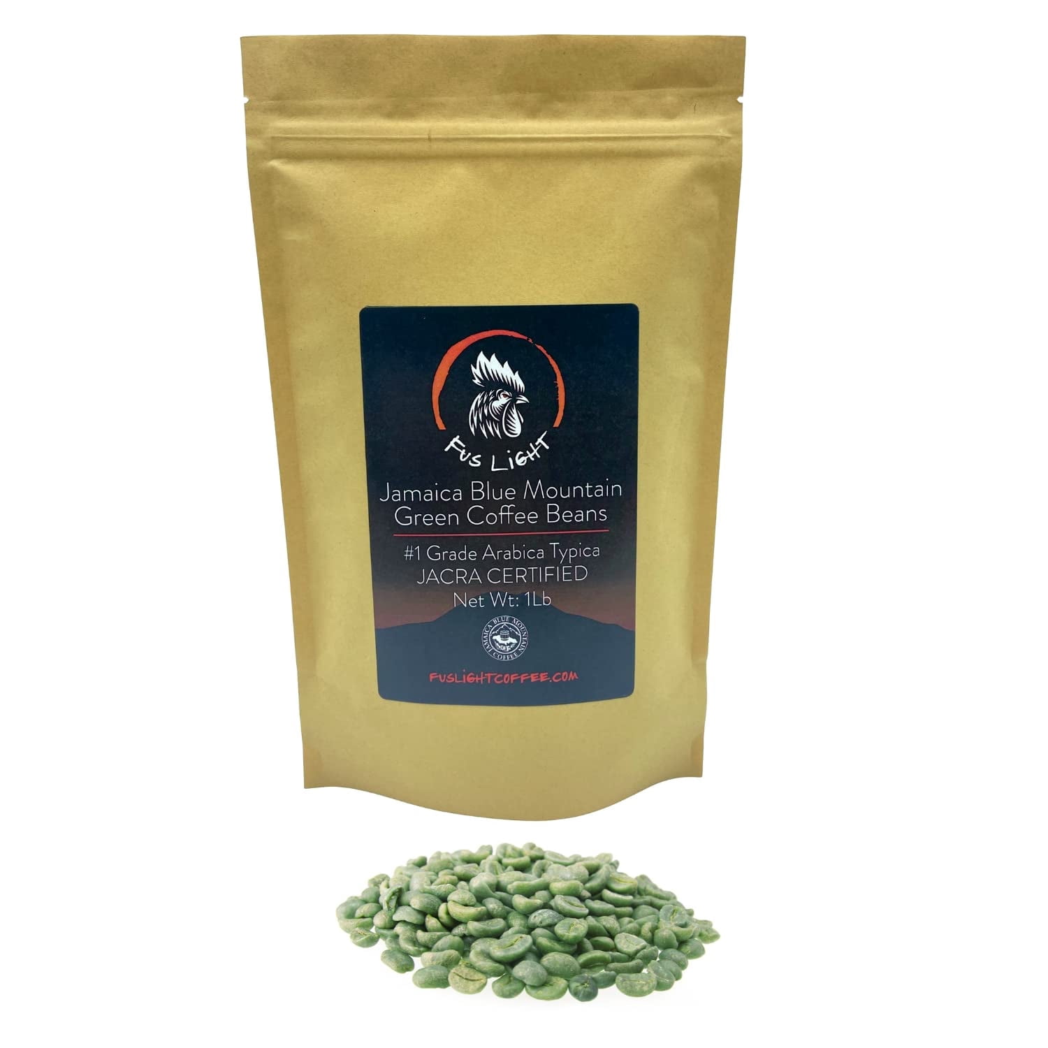 Fus Light 100 Percent Grade 1 Jamaican Blue Mountain Unroasted Green ...