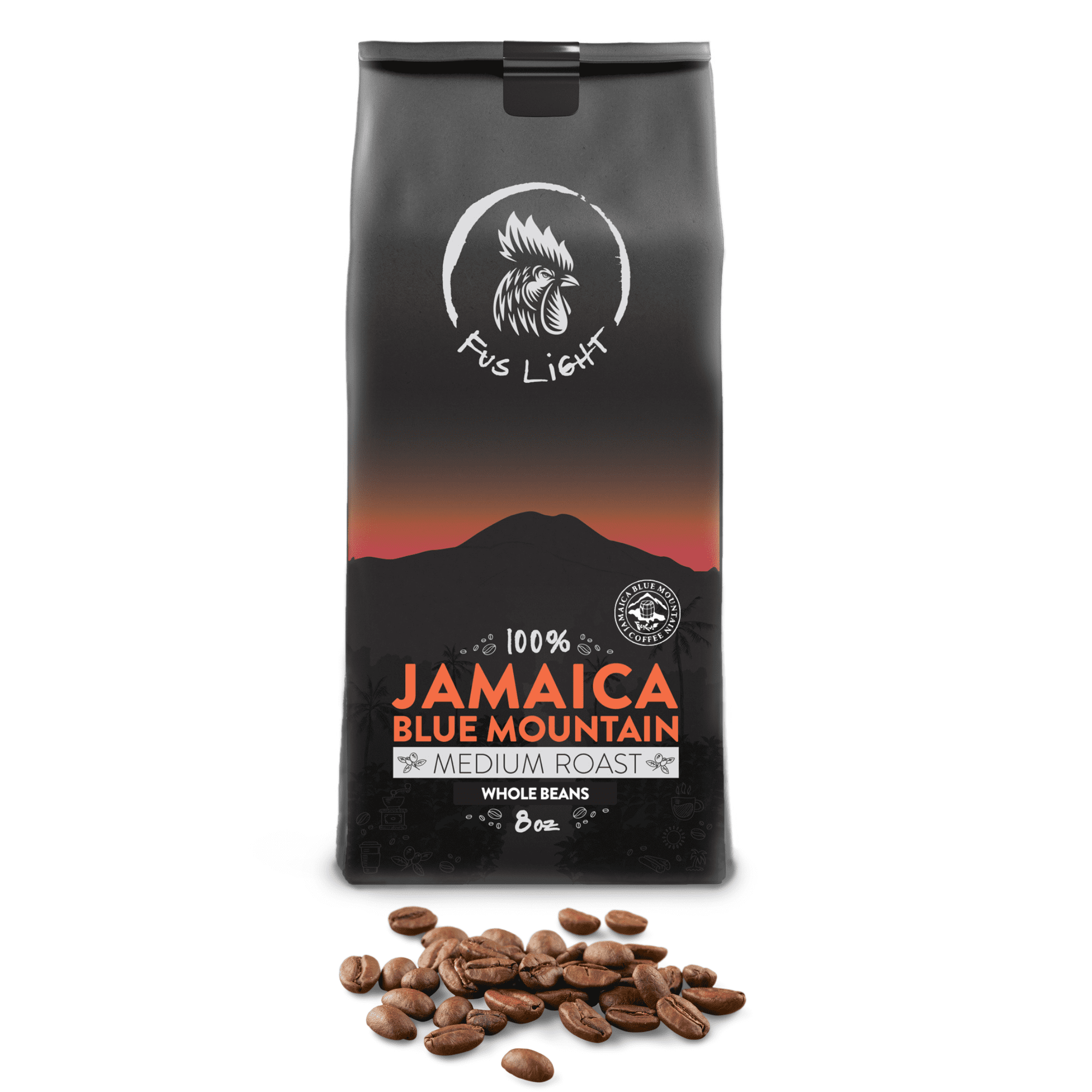 Fus Light Certified Authentic Genuine Blue Mountain Coffee from Jamaica ...