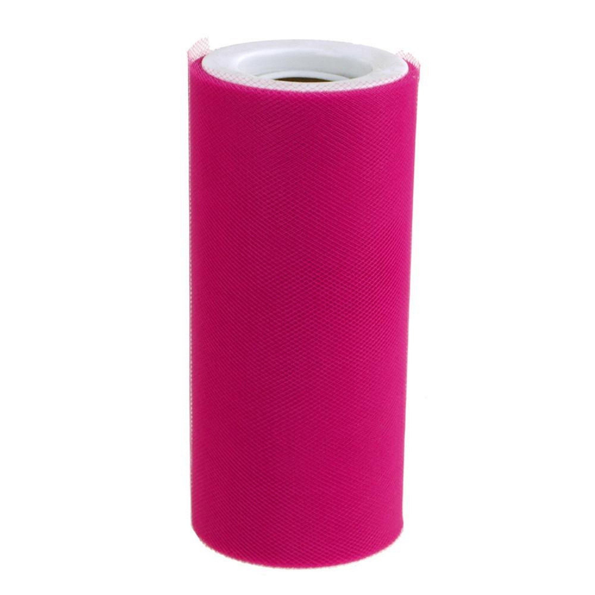 Fuschia Tulle Fabric - 6 Inches Wide X 25 Yards - Walmart.com