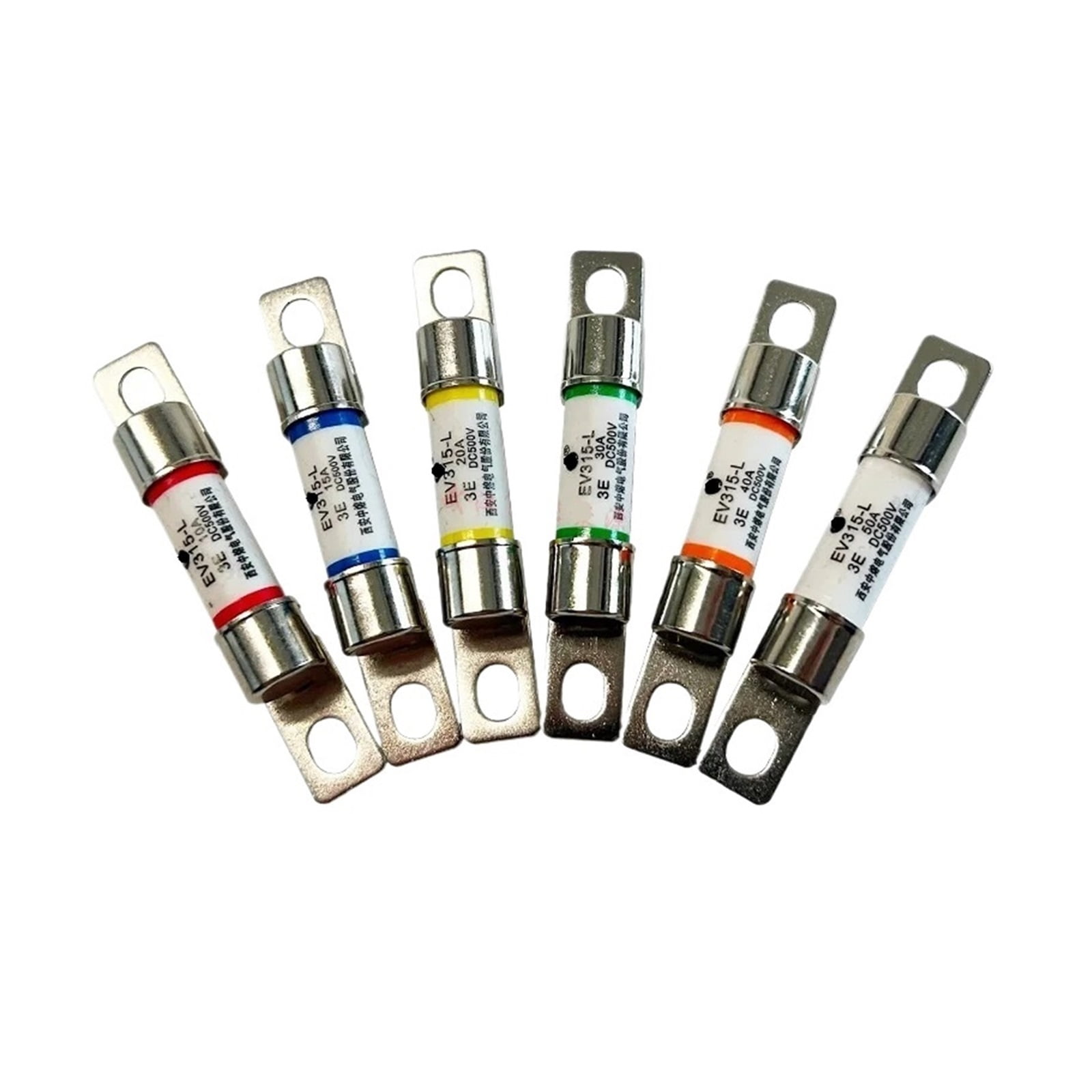 Fuse 10PCS Fuse EV315-L-3E 10A 15A 20A 30A 40A 50A 500VDC - Walmart.com