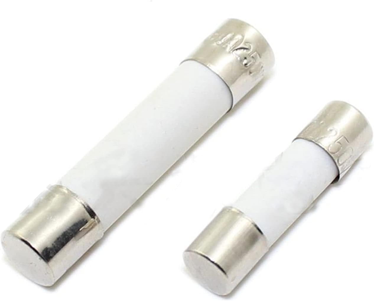 Fuse 10pcs 5x20 5x25 5x30mm 250V Fast Blow Ceramic Fuse 500mA 1A 2A 3A ...