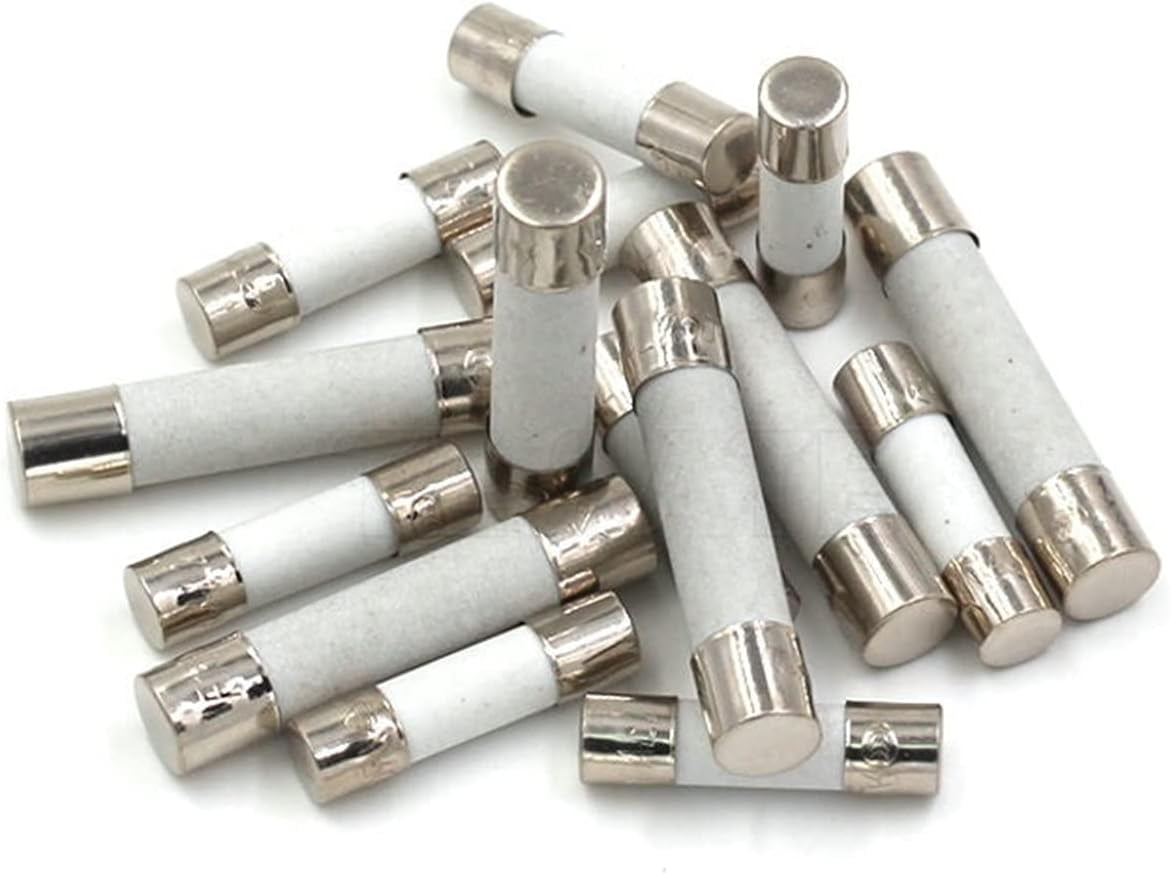 Fuse 10pcs Ceramic Fuse 5mm x 20mm 5X20 6x30 T1A 2A 3A 3.15A 4A 5A 6A 6.3A 8A 10A 15A 20A 30A ...