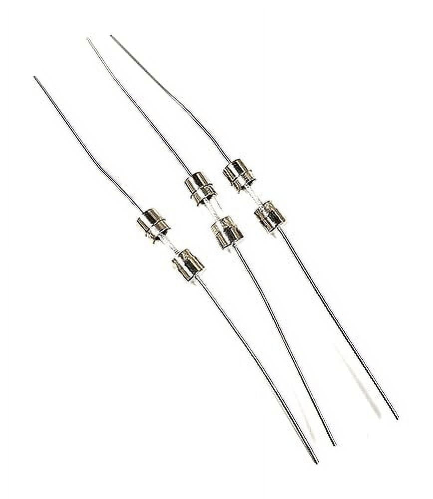 Fuse 230002 2AMP 2 AMP Pigtail Wire Leads 250V SLO BLO 2AG Glass Body ...