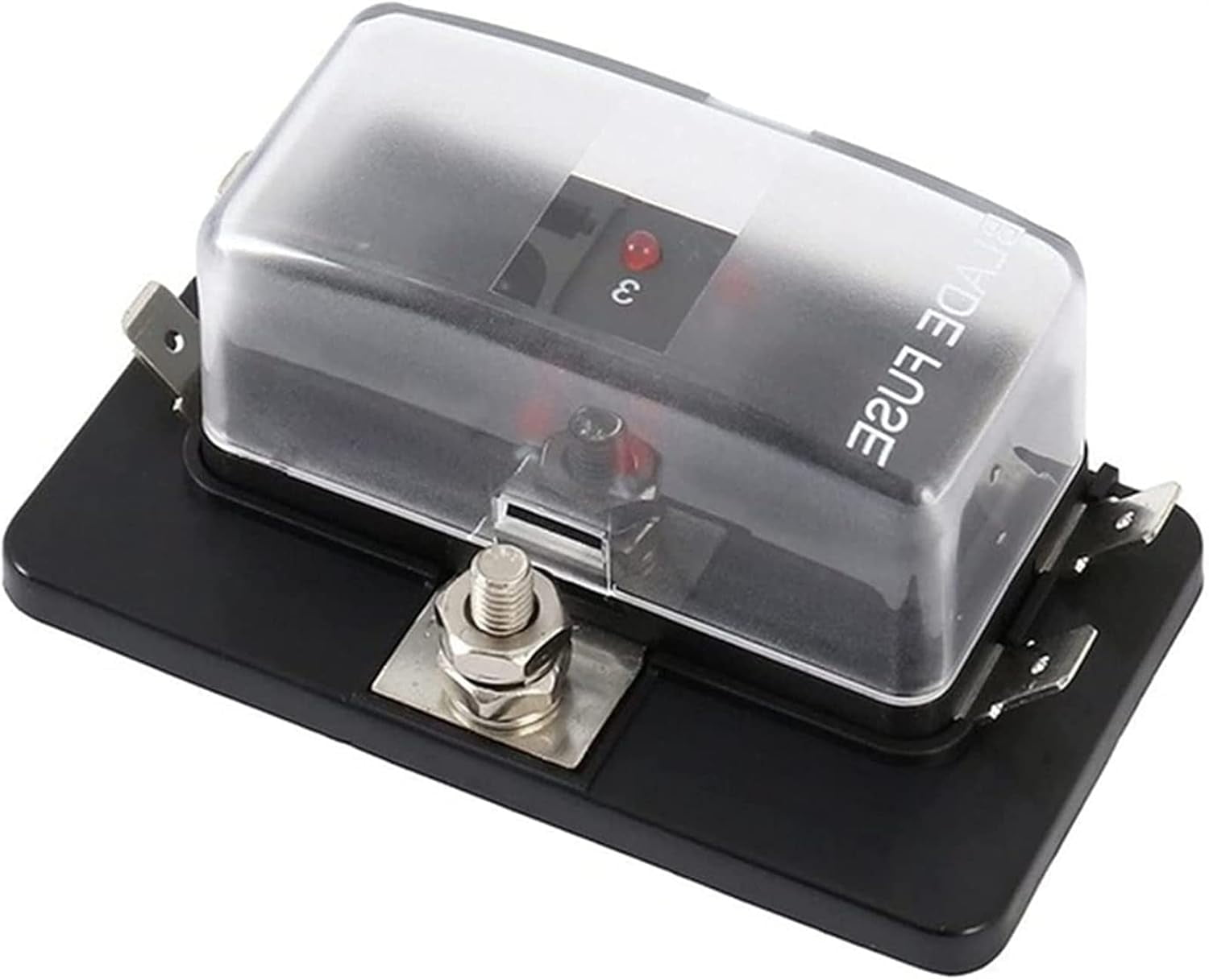 Fuse 4 Way 6 Way 10 Way Blade Fuse Box Holder with LED Warning Light ...