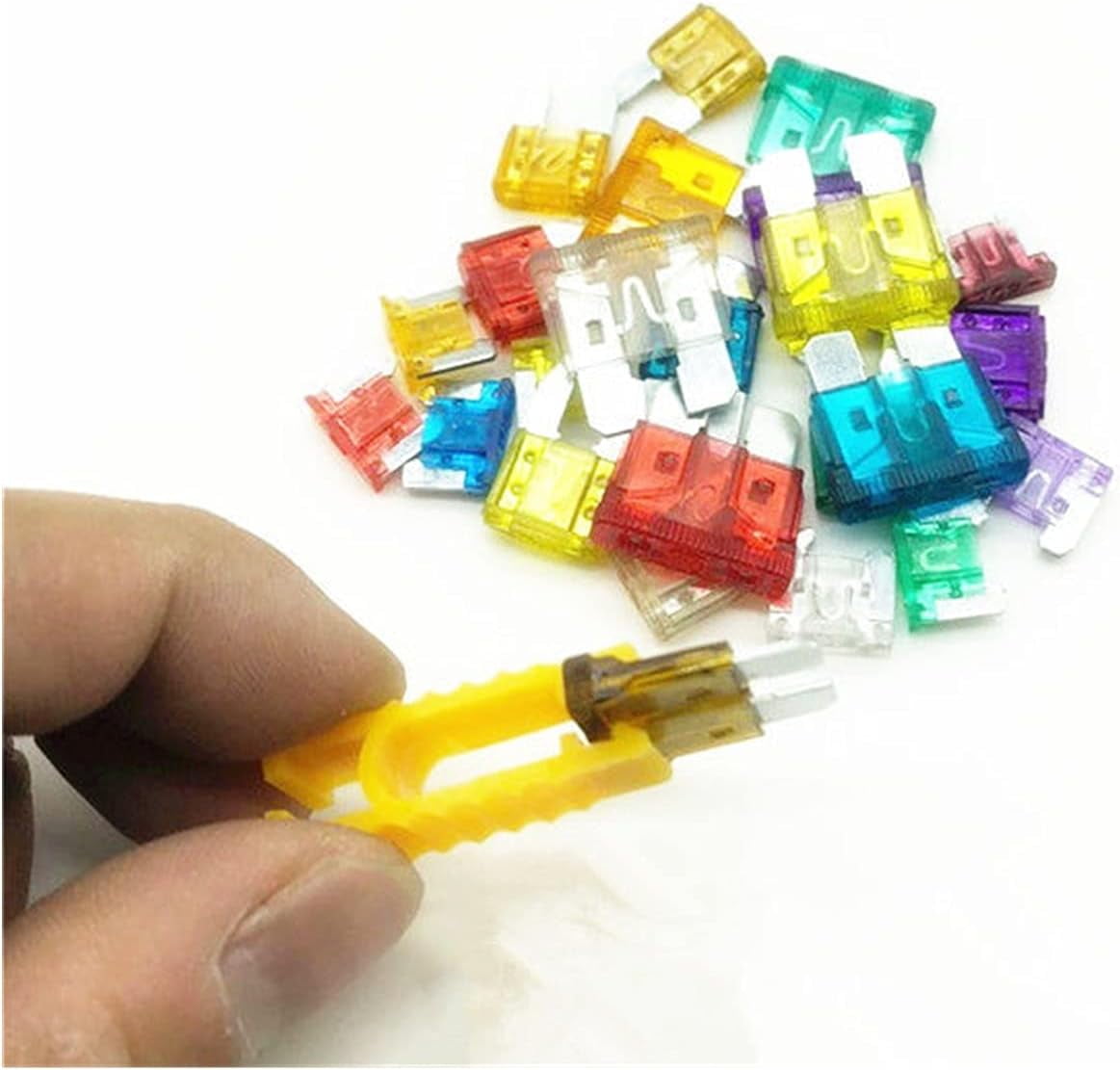Fuse 50PCS Auto Car Medium Straight Insertion Blade Car Fuse Assortment ...