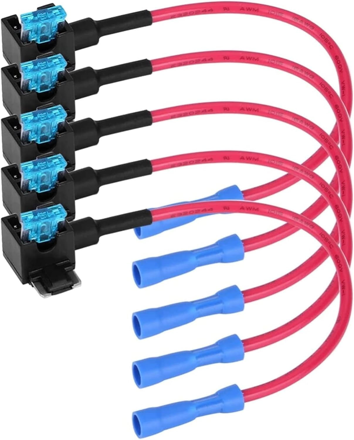 Fuse 5Pcs Mini Car Blade Fuse Holder Car Auto Circuit Fuse Box 12v ...