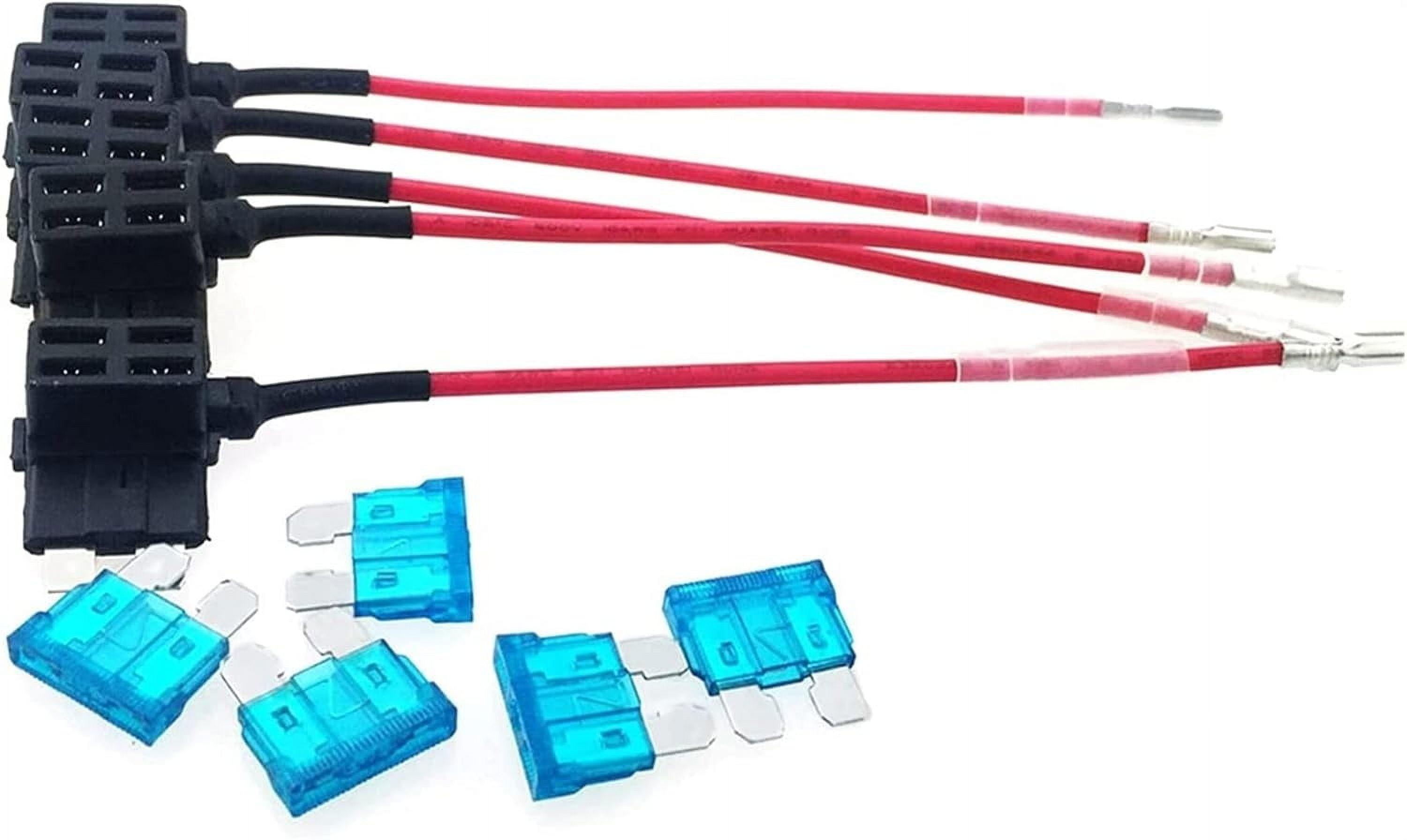 Fuse 5X Add-A-Circuit Fuse TAP Standard Adapter ATO ATC Blade Holder ...