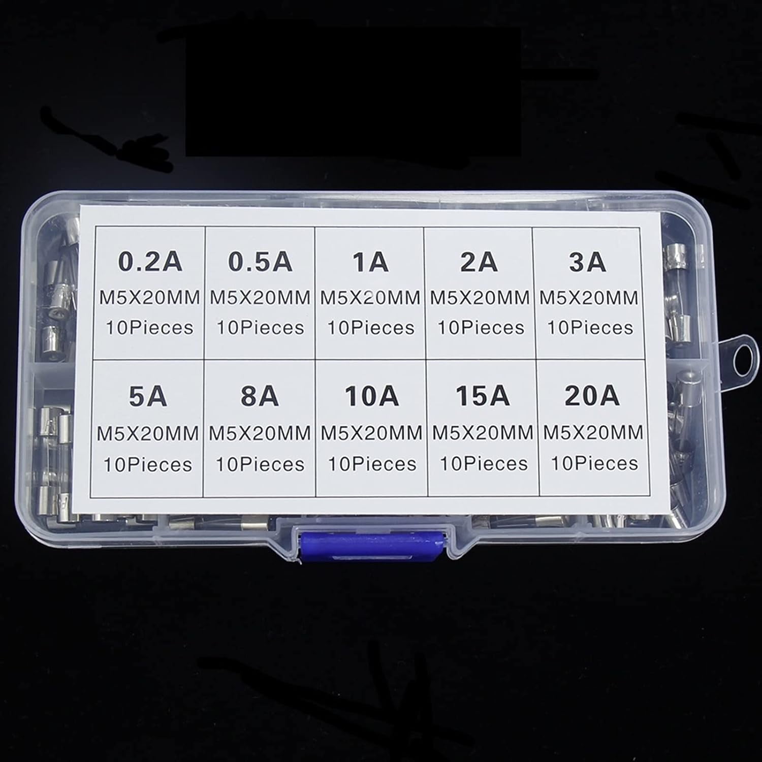 Fuse 5x20mm Quick Blown Glass Tube Fuse Assorted Sets, Quick Blown ...