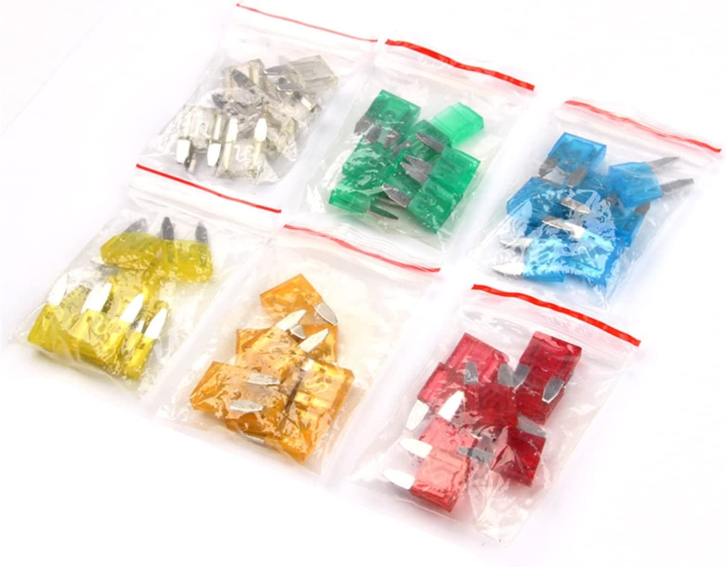 Fuse 60/30pcs 5A/10A/15A/20A/25/30A Small Mini Car Fuses Set Mixed Mini ...