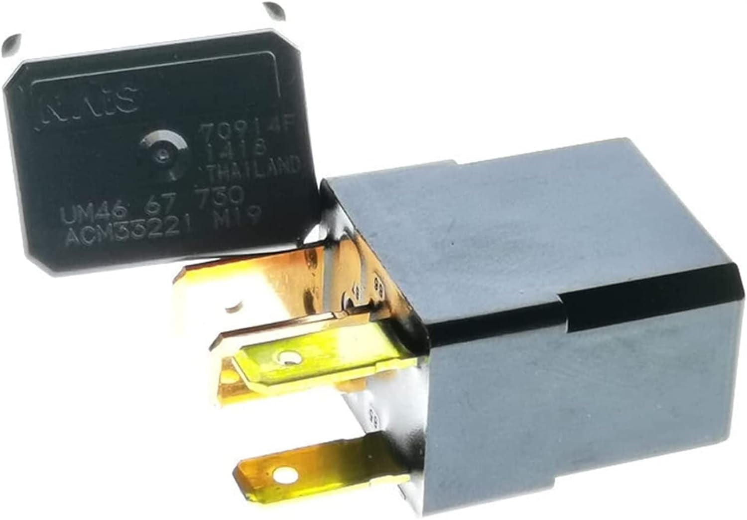 Fuse ACM33221 CM1a-R-12V 12V 12VDC 4PIN Fuse Relay - Walmart.com