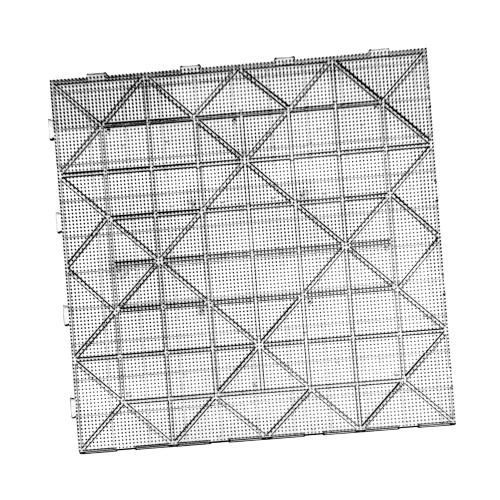 Fuse Beads Board Pegboard Square Craft 2.6mm Clear Plastic Durable Tool ...