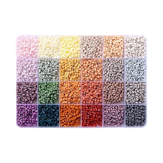 Fuse Beads Kit 2.6Mm 12000+ Pcs, 24 Colors Melting Beads for Diy Crafts ...