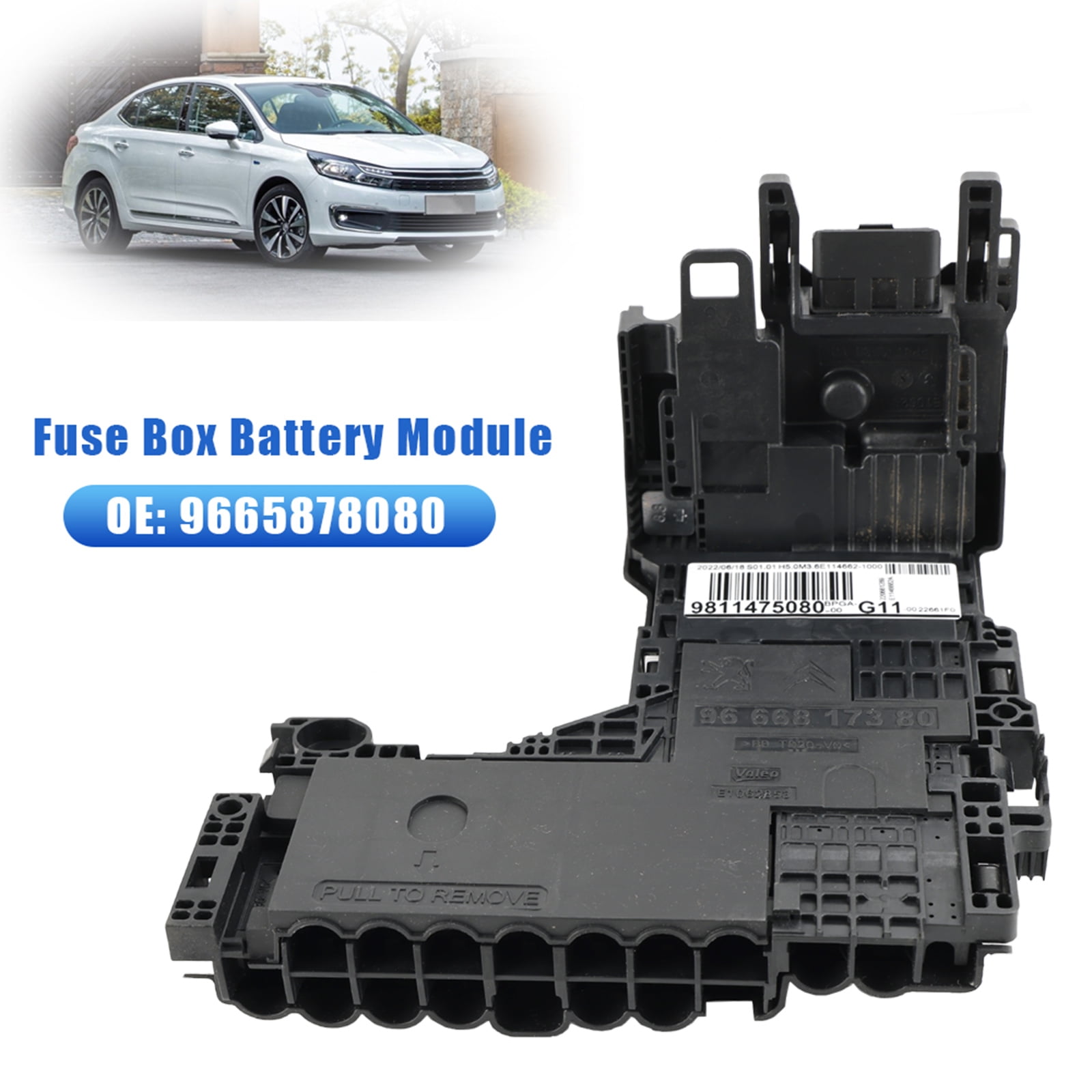Fuse Box Battery Module 9665878080 For Citroen C4L DS5 1.6 &1.8 Peugeot ...