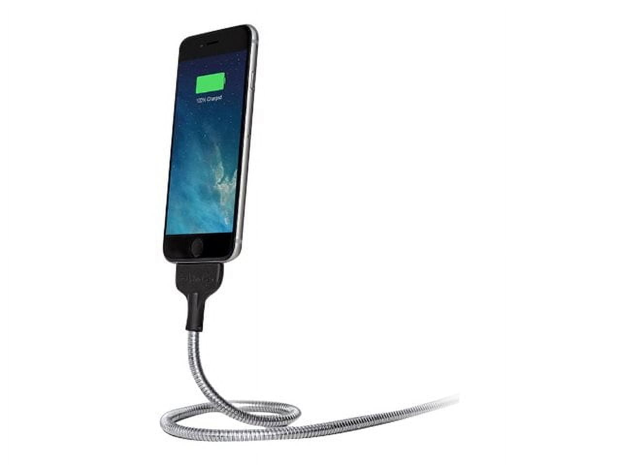 Fuse Chicken Bobine Lightning Cable Silver 24inch - Walmart.com