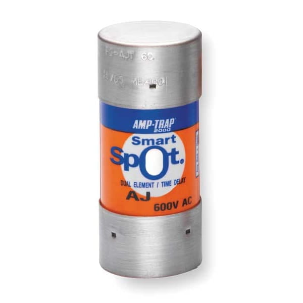 Mersen UL Class Fuse, J Class, Time-Delay, 50A, 600V AC, Indicating ...