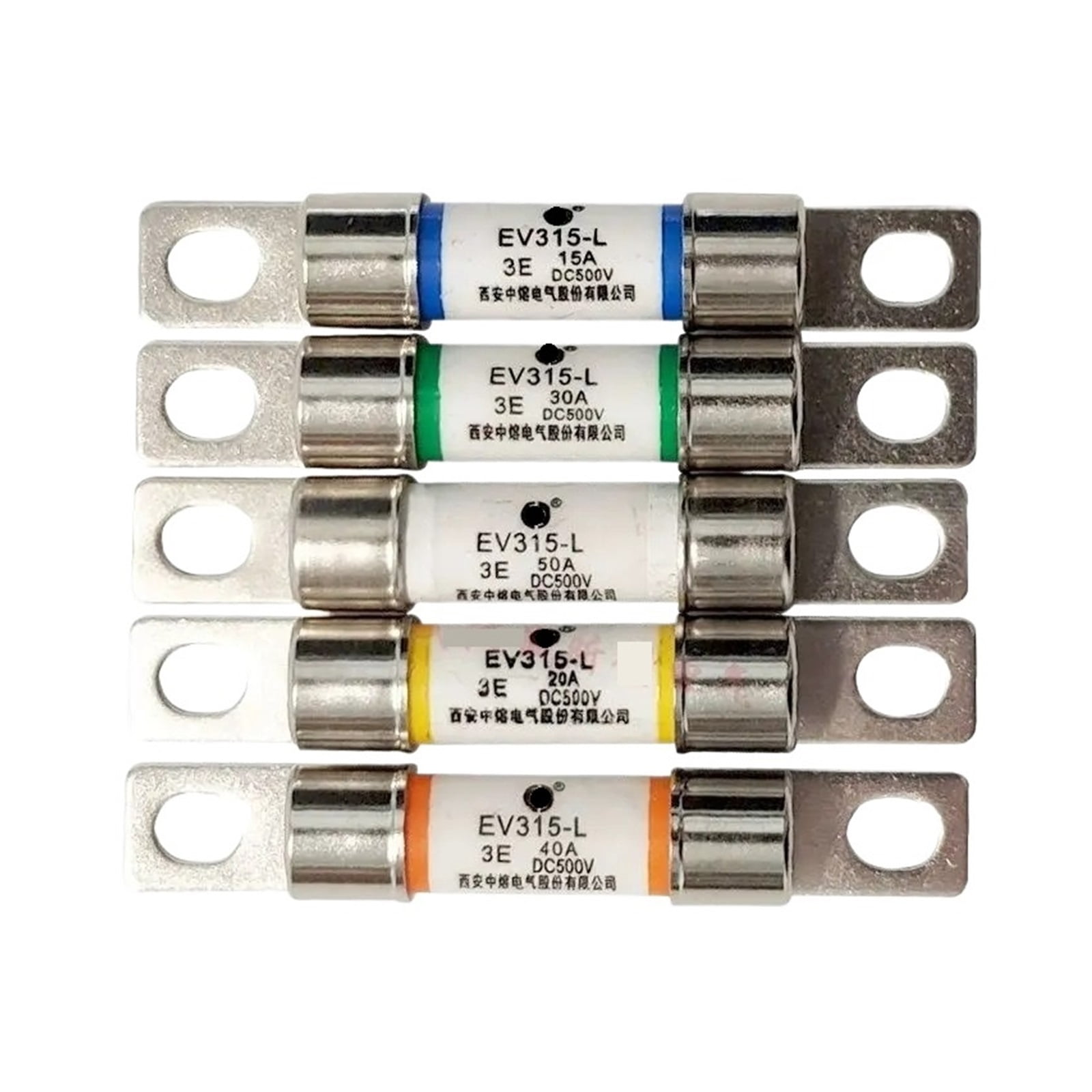 Fuse Fuse EV315-L-3E 10A 15A 20A 30A 40A 50A 500V 1PCS - Walmart.com