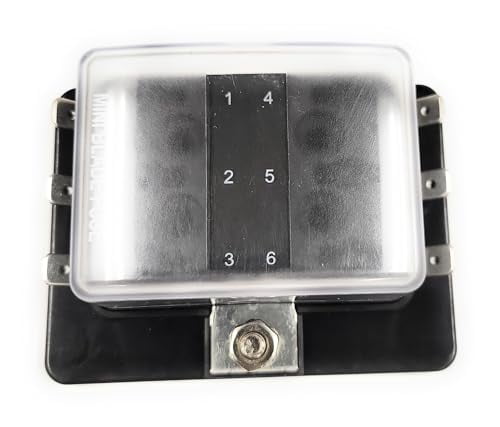 Optifuse BLM-306 Fuse Block for Mini Blade, 6P (1EA) - Walmart.com