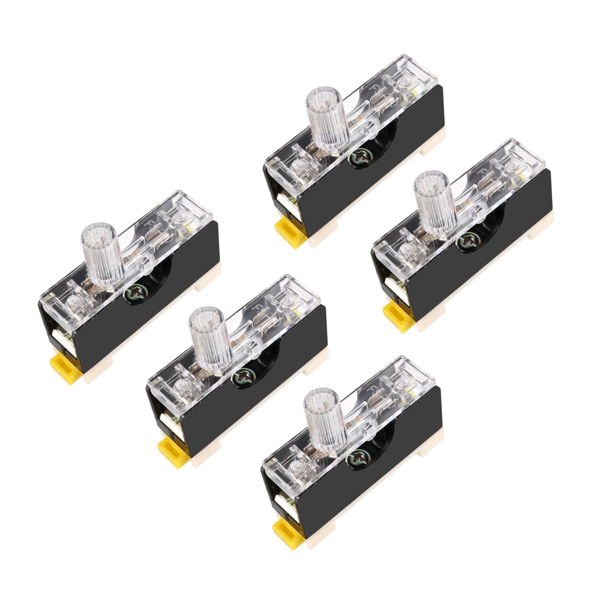 Fuse Holder FS-101 Single Pole w Indicator Light 6mmx30mm Fuse Included ...