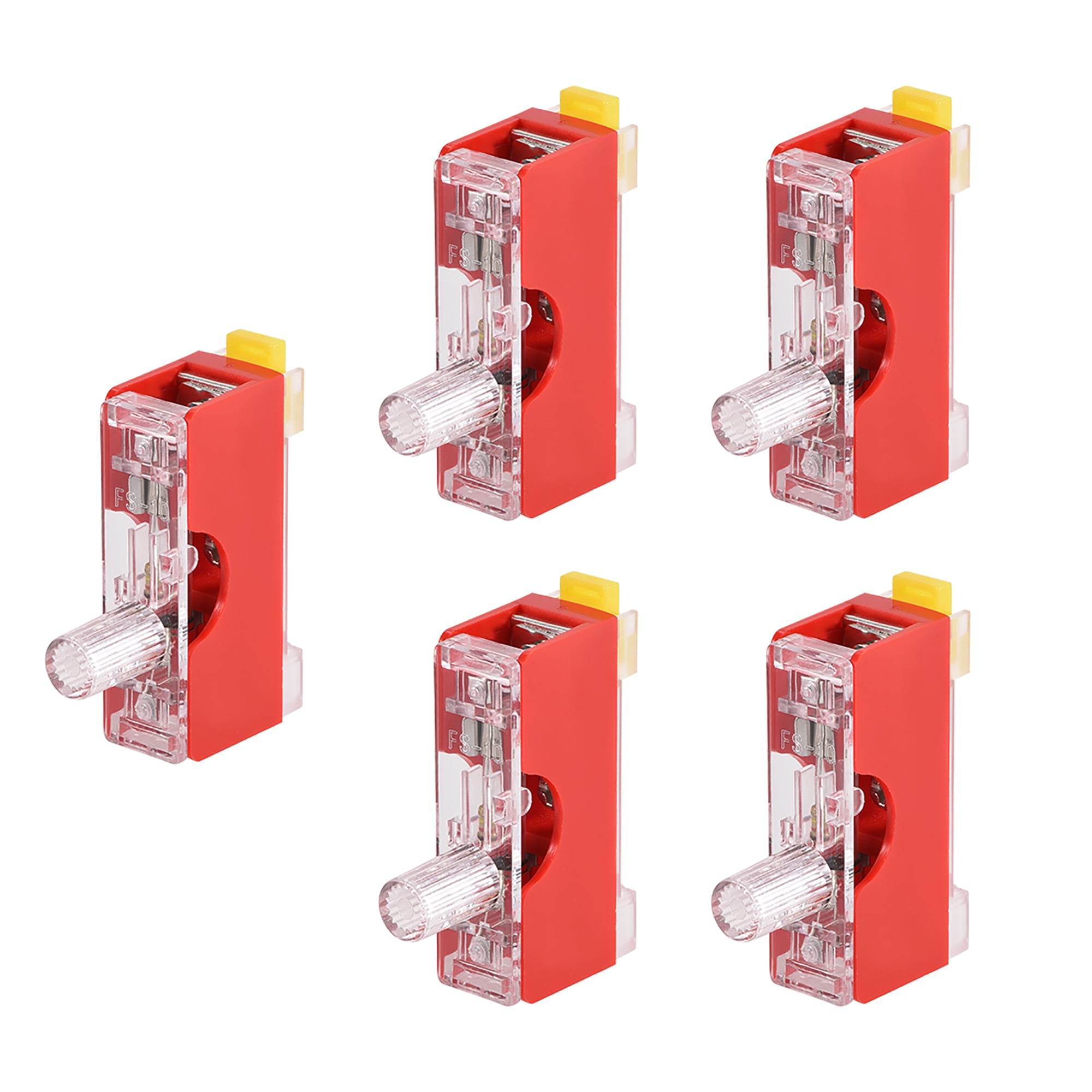 Fuse Holder FS-101 Single Pole with Indicator Light 6mmx30mm Fuse ...