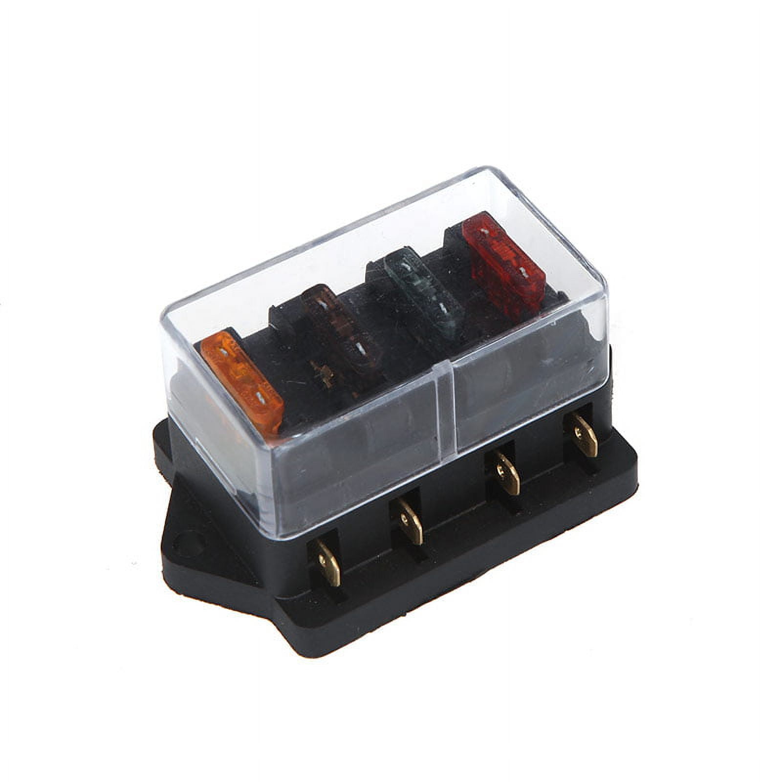 Fuse Holder,Fuse Box Block Vehicle 4 Way Middle-sized Fuse Box 4 Way ...