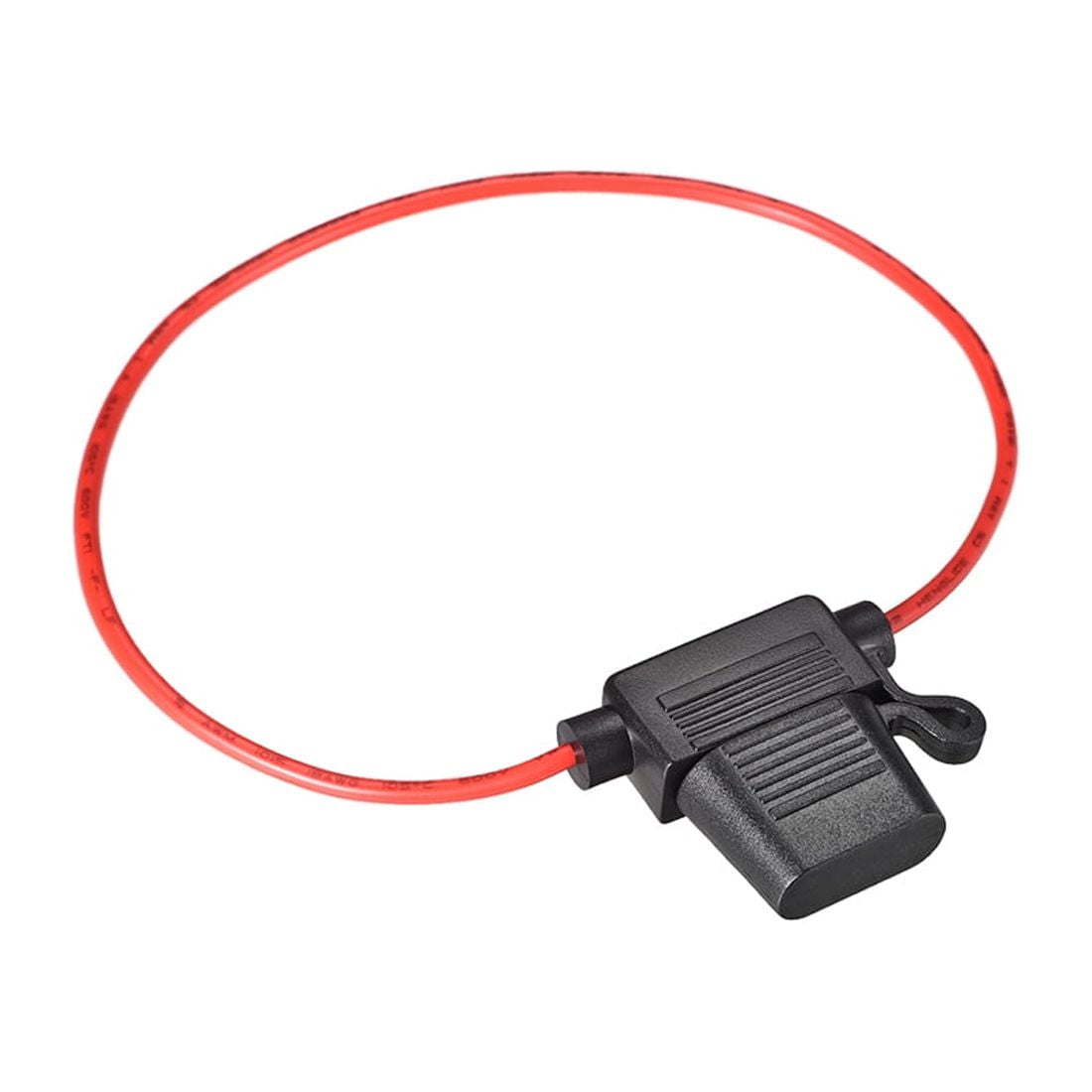 Fuse Holder In-line 18AWG Waterproof Fuse Holder Black for ATC/ATO Fuse ...