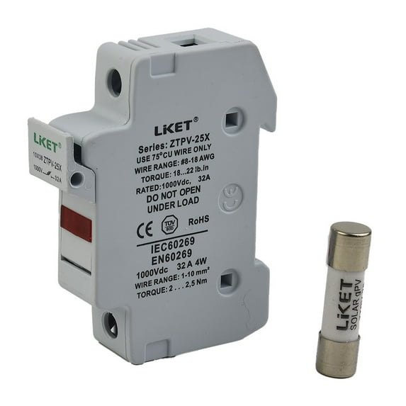 Fuse Holder Solar Pv Fuse Electrical Equipment Solar Photovoltaics ...