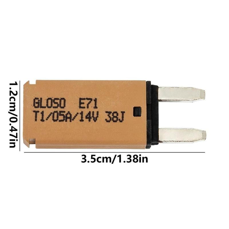 Fuse Holders Inline Circuit Breaker 14V Fuse Automatic Reset Fuse ...