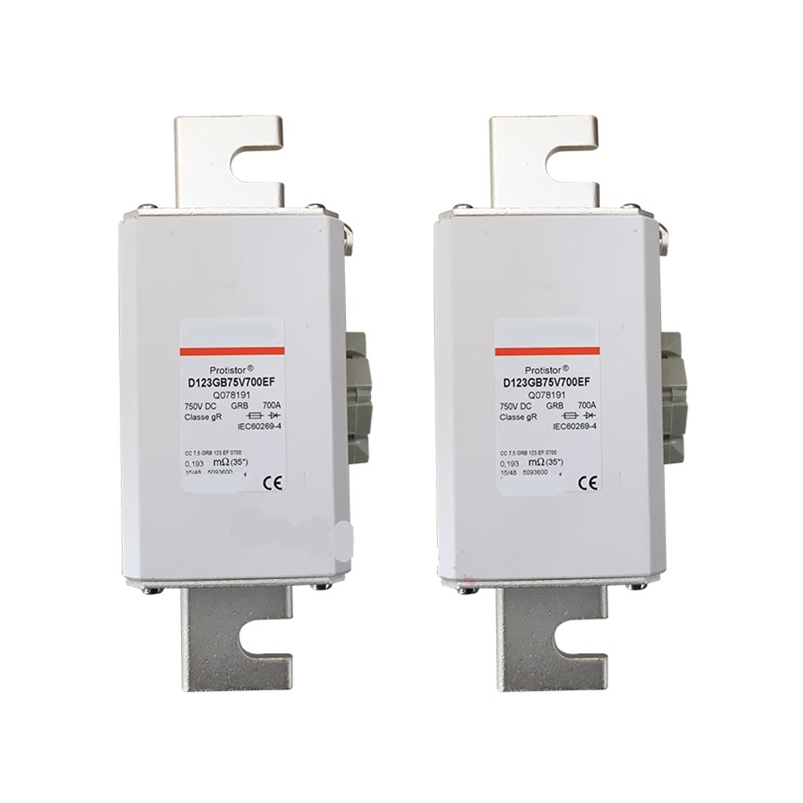 Fuse Q078191 DC750V 700A D123GB75V700EF C076638 20A - Walmart.com