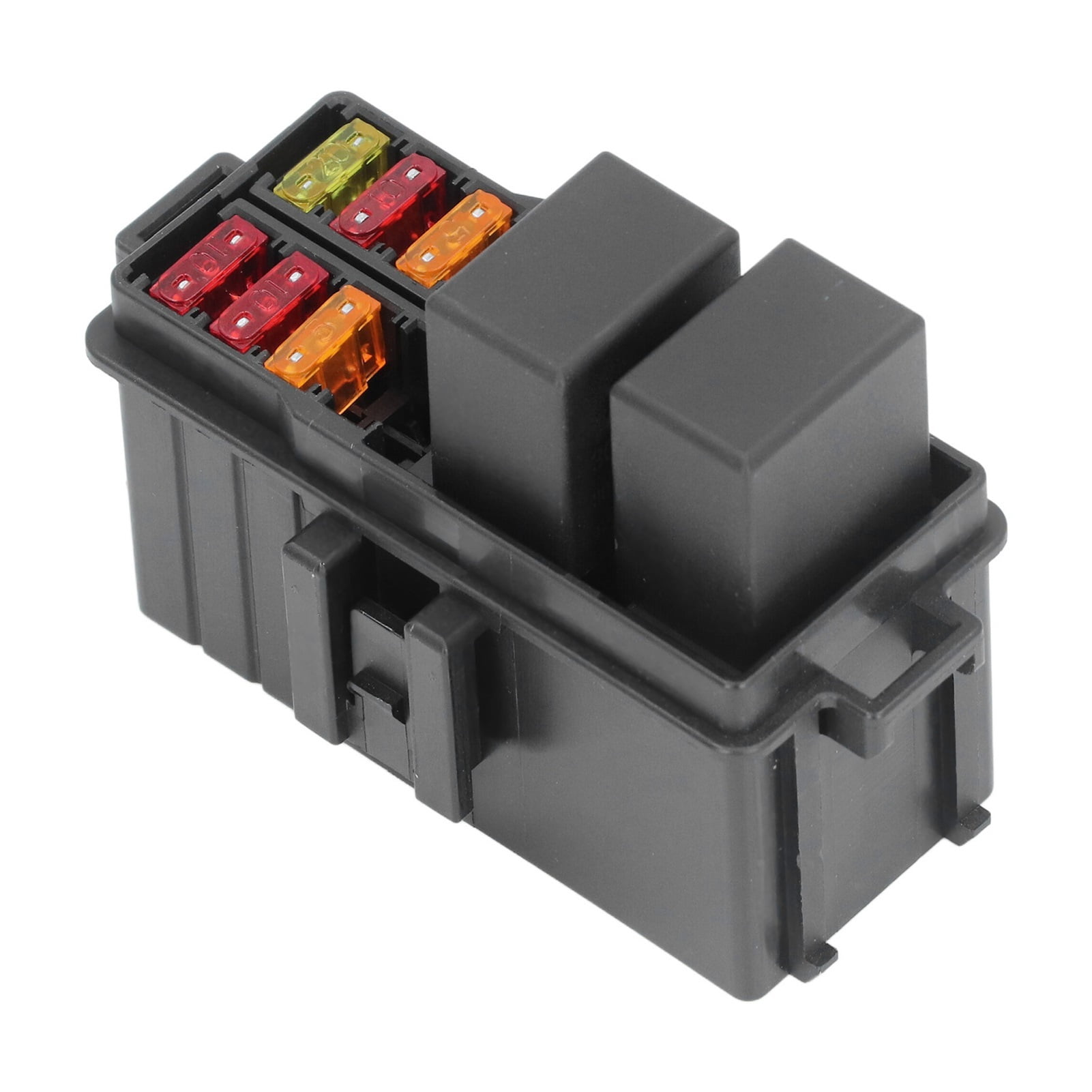Fuse Relay Box with 2PCS 12VDC 30A 5 Pin Relays and 6PCS 5A 10A 20A ...