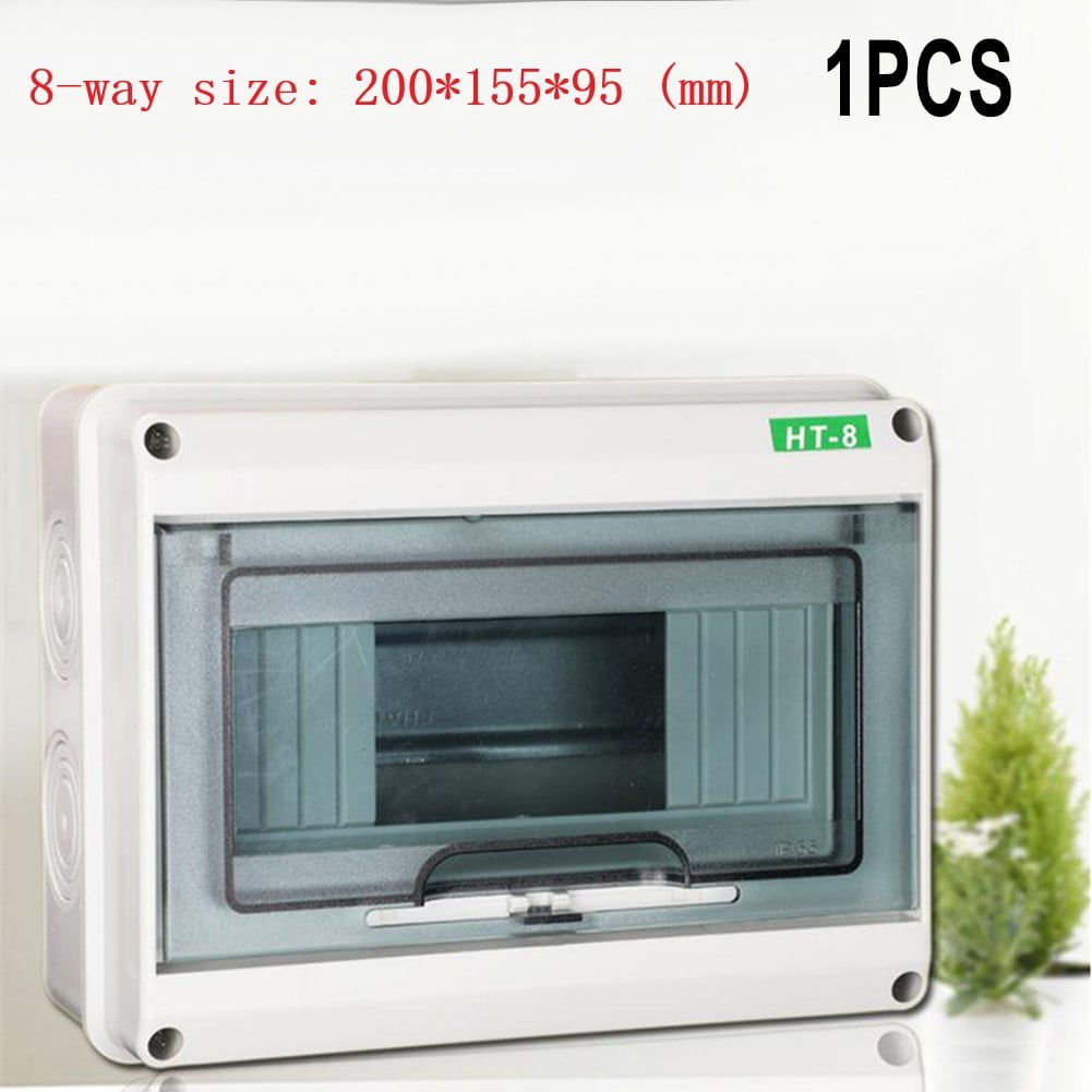 Fuse Switch Box 2/5/8 Way Waterproof Dustproof Garage Mini Consumer ...