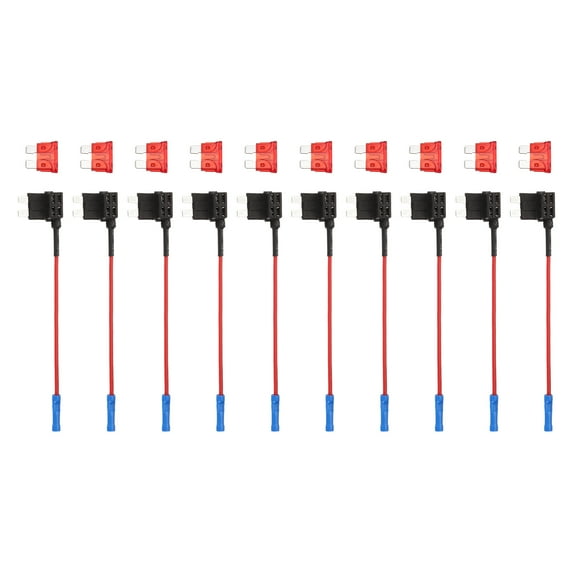 Fuse Tap 24V 12V Car Add A Circuit Fuse Tap Adapter with 10A Medium ...