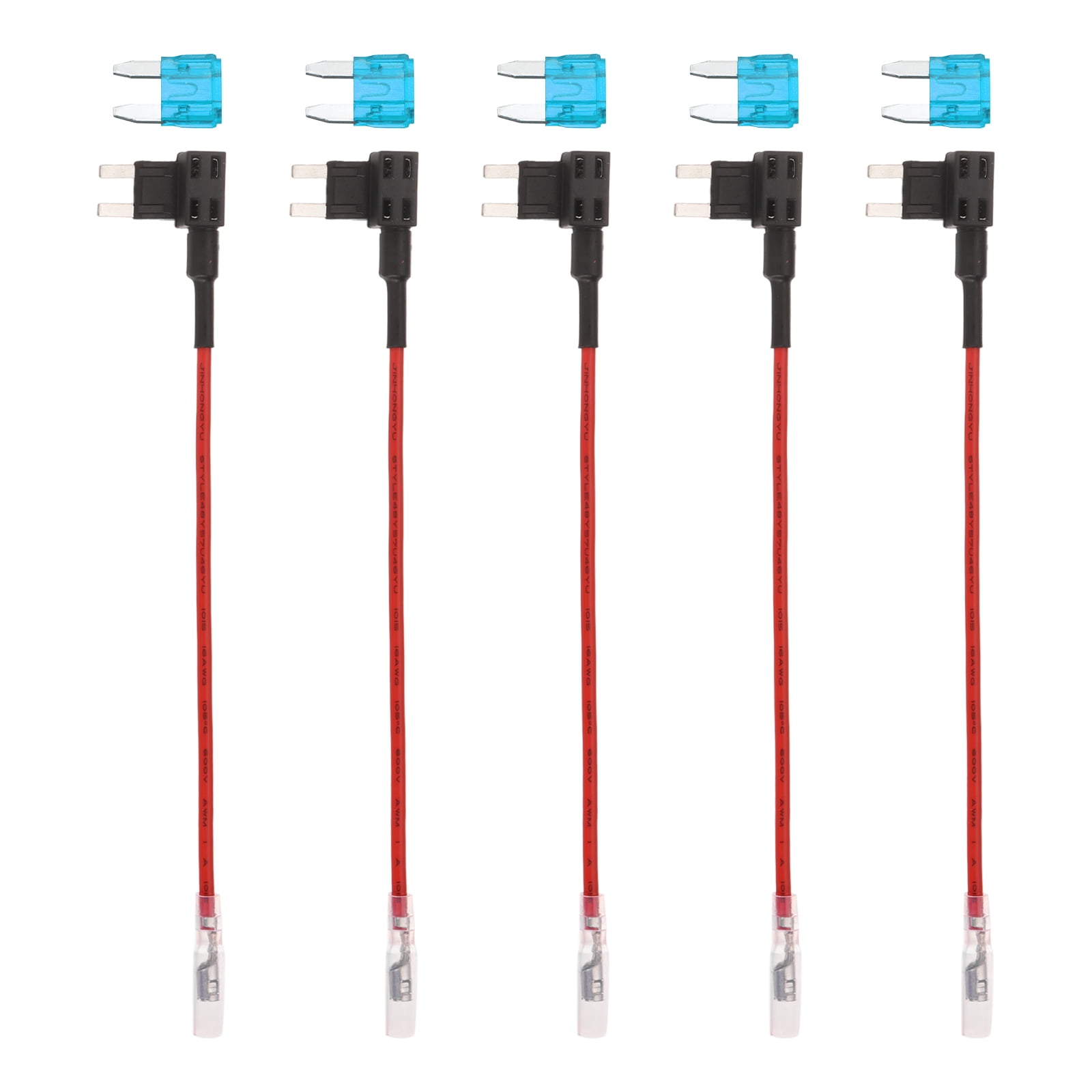 Fuse Tap 24V 12V Car Add A Circuit Fuse Tap Adapter with 15A Mini Fuses ...