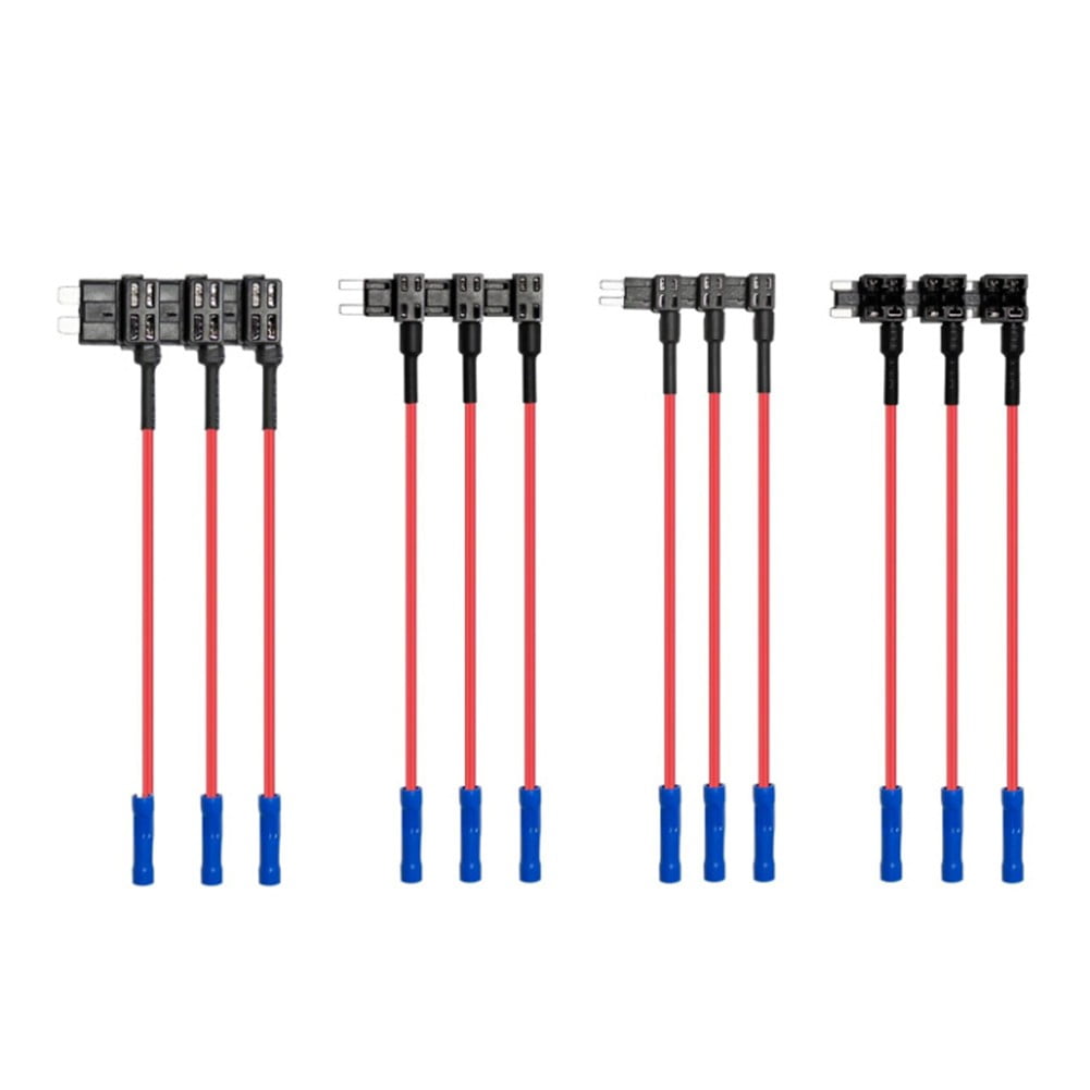 Fuse Taps Set 4 Types Fuses Circuit Adapter and Fuse Kit for Trucks ...