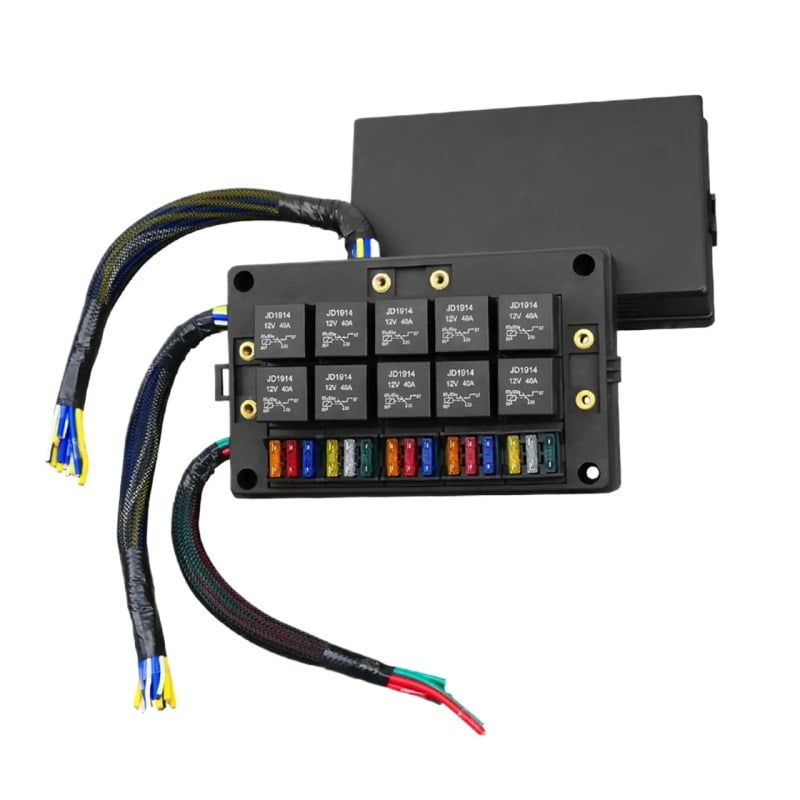 Fuse and Relay Box Block Flame Retardant 15 Atc Ato Fuse Slots with ...