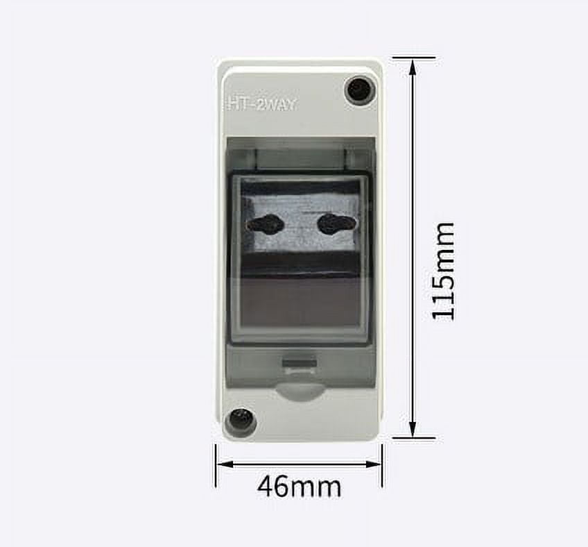 Fuse box damp room distribution box surface-mounted distributor small ...