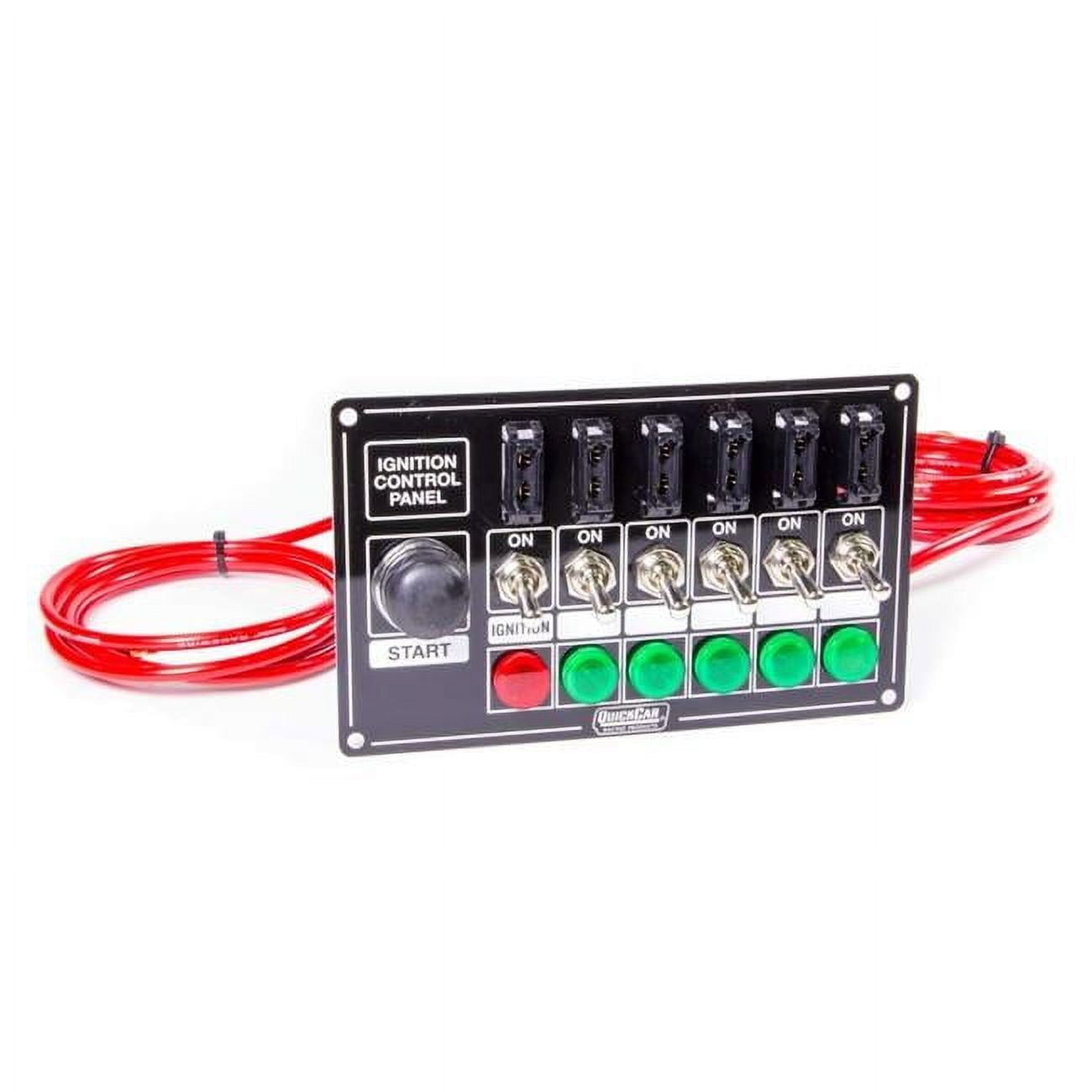 Fused Ignition Control Panel with Start Button & Light - Warning Lights ...