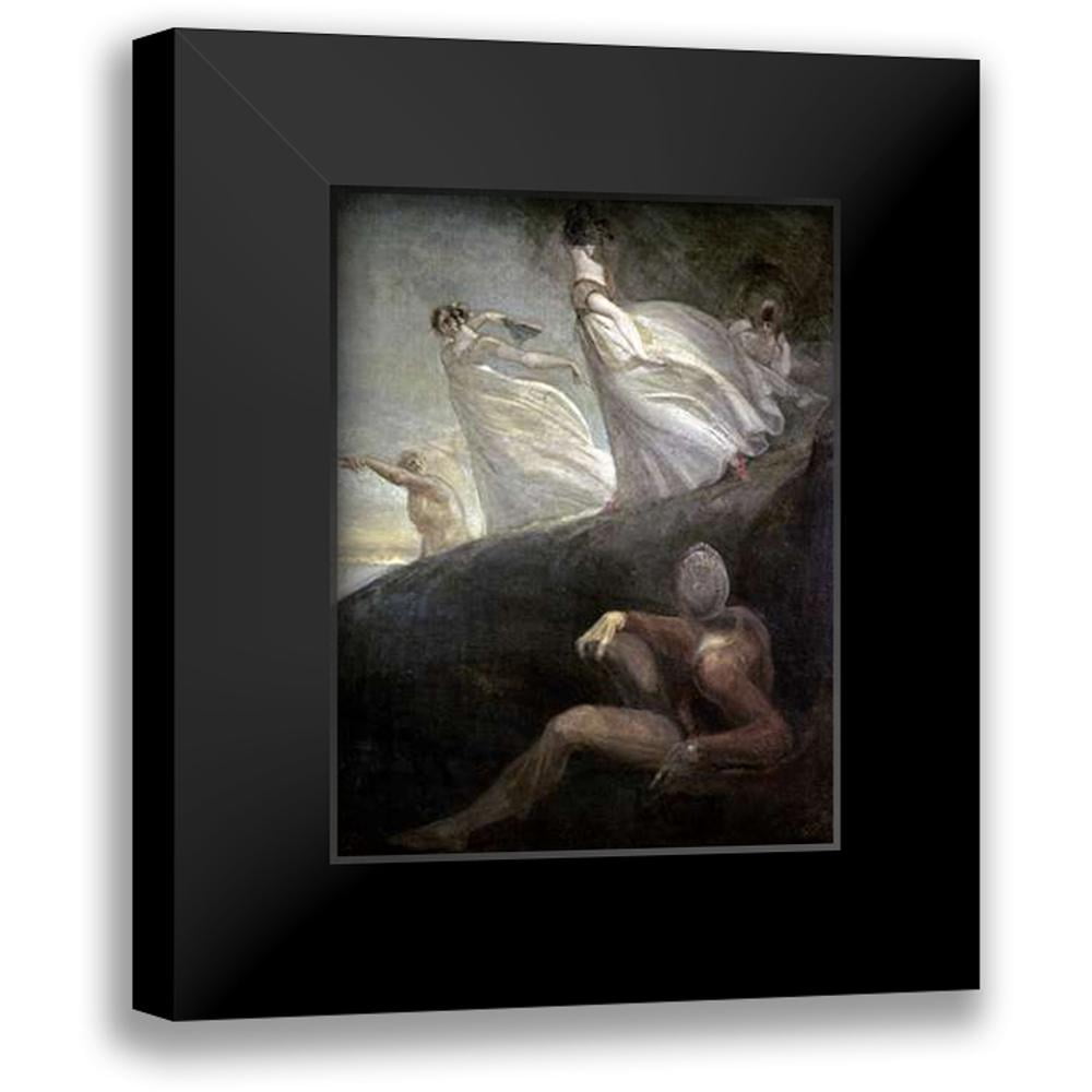Fuseli, Henry 15x18 Black Modern Framed Museum Art Print Titled - The ...