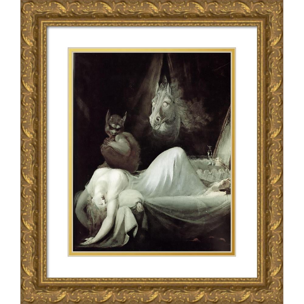 Fuseli, Henry 15x18 Gold Ornate Wood Framed with Double Matting Museum ...
