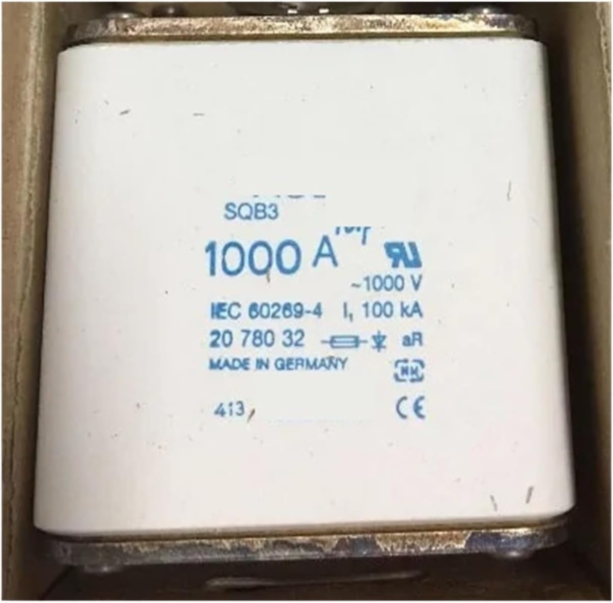 Fuses SQB3 1000A 1000V 100KA 2078032 aR SQB3 1000A 1000V 2078132 ...