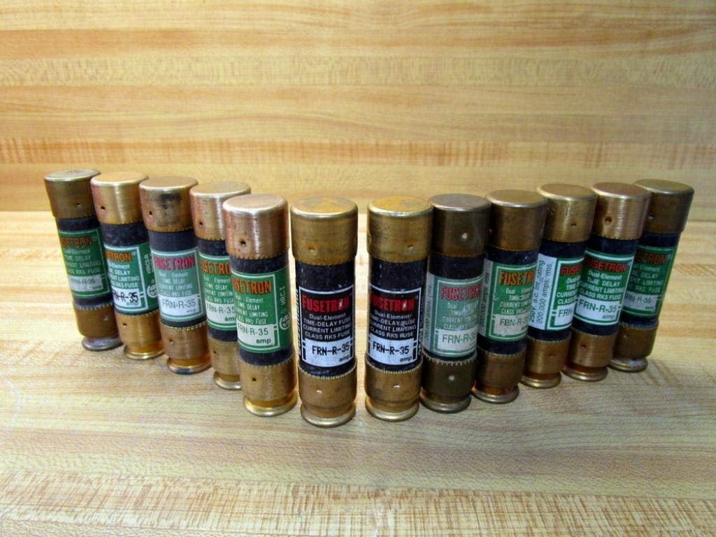 Fusetron FRN-R-35 Fuse FRNR35 Pack of 12 - Walmart.com