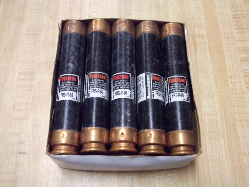 Fusetron FRS-R-60 Bussmann Fuse FRSR60 (Pack of 10) - Walmart.com