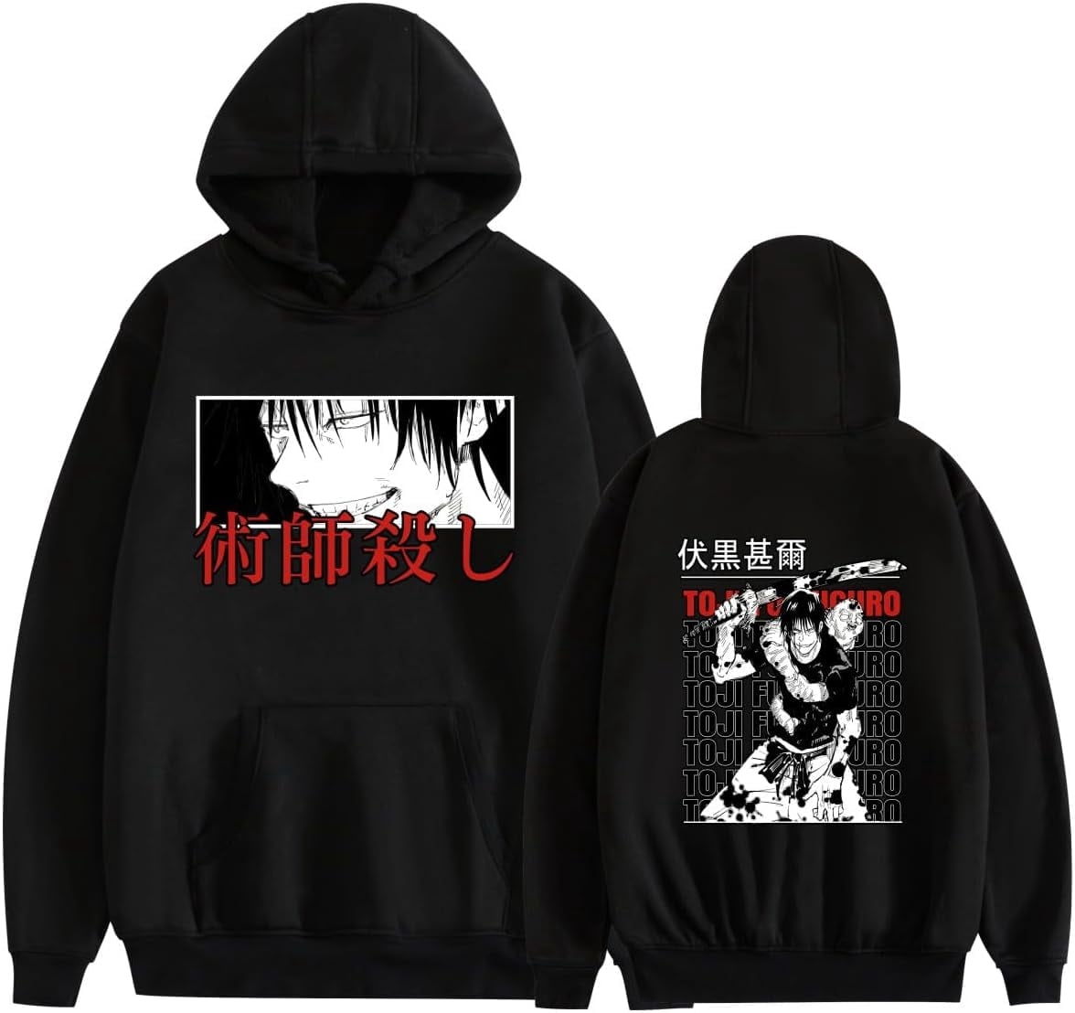 Fushiguro Toji Itadori Yuji Hoodie 100 Cotton High Street Comfort for ...